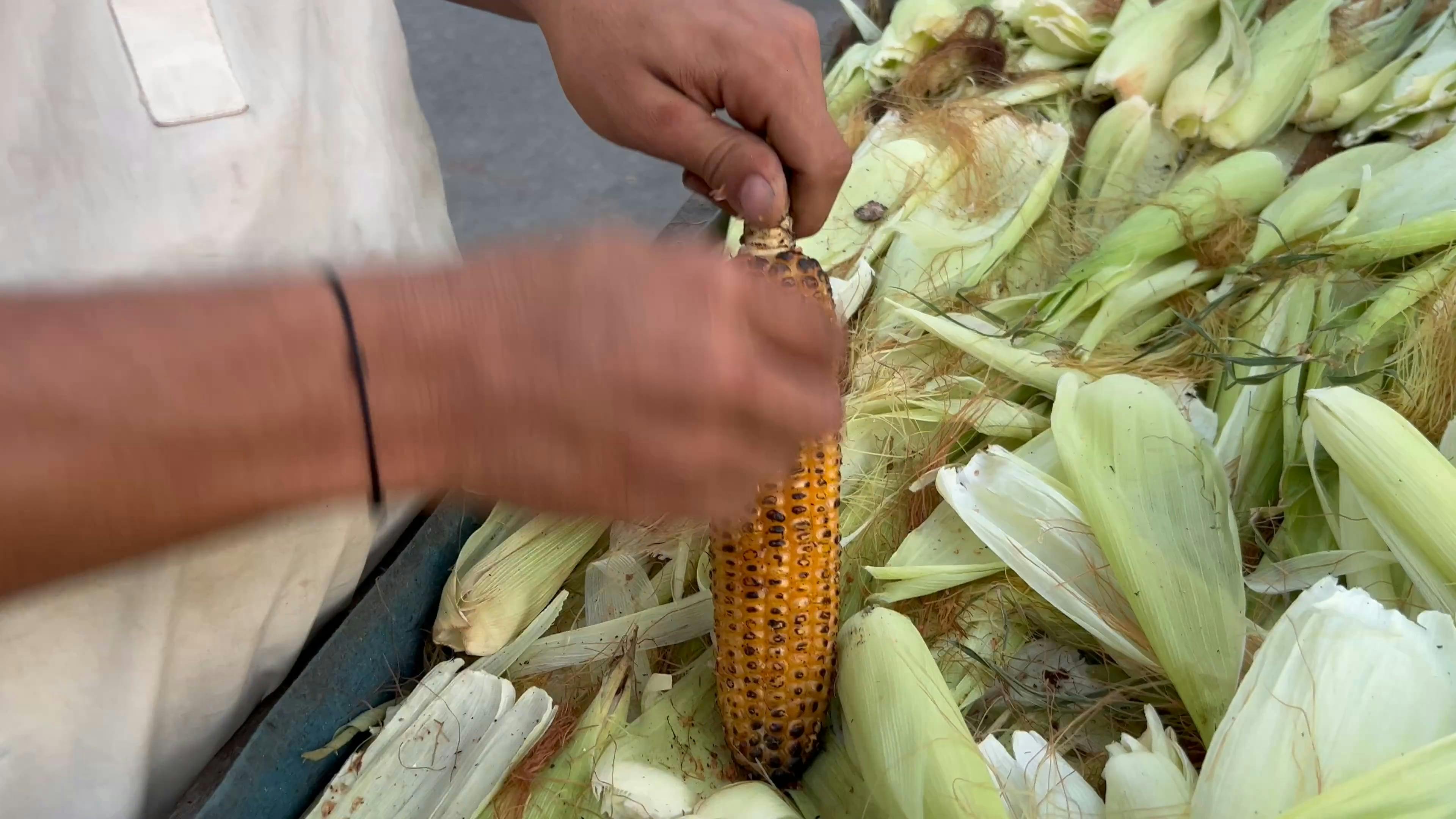 Street Corn Vendor Free Stock Video Footage, Royalty-Free 4K & HD Video ...
