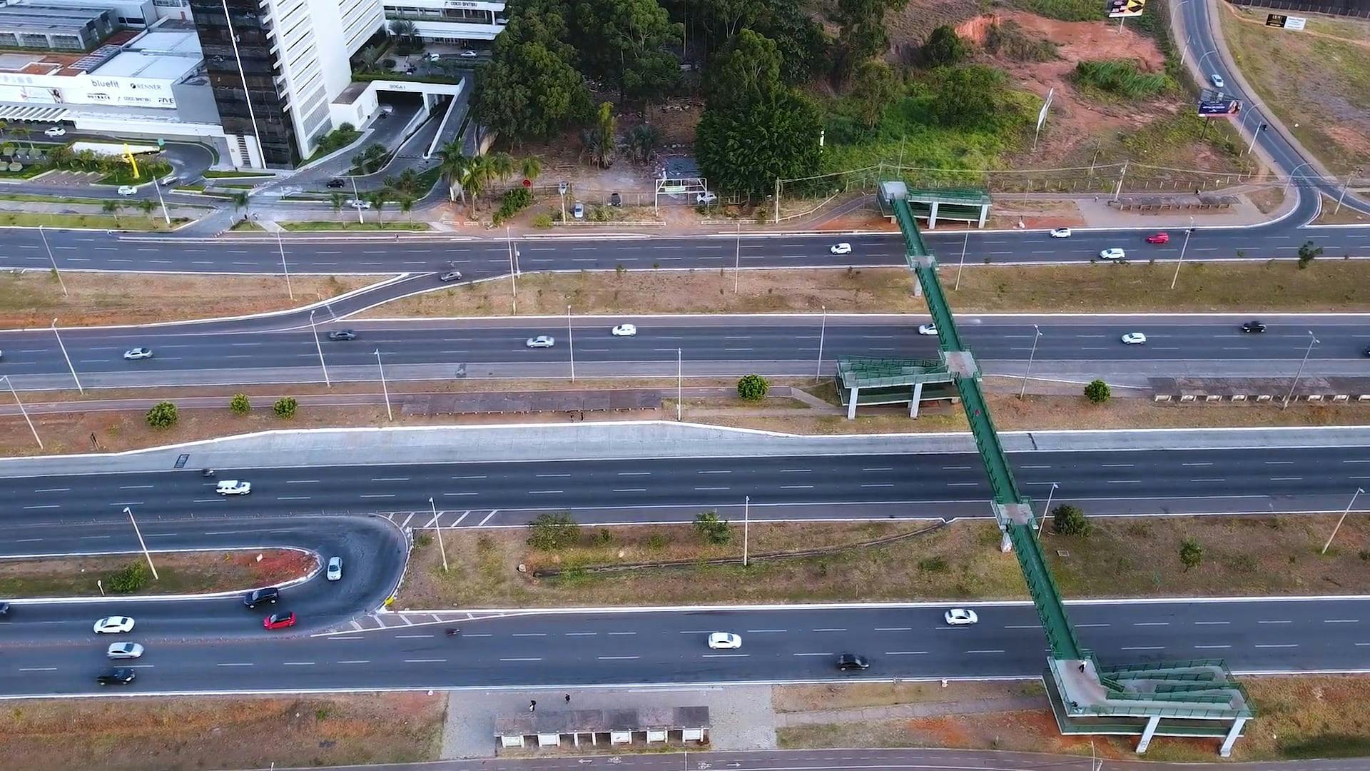 Cars on Highway Roads in City Free Stock Video Footage, Royalty-Free 4K ...