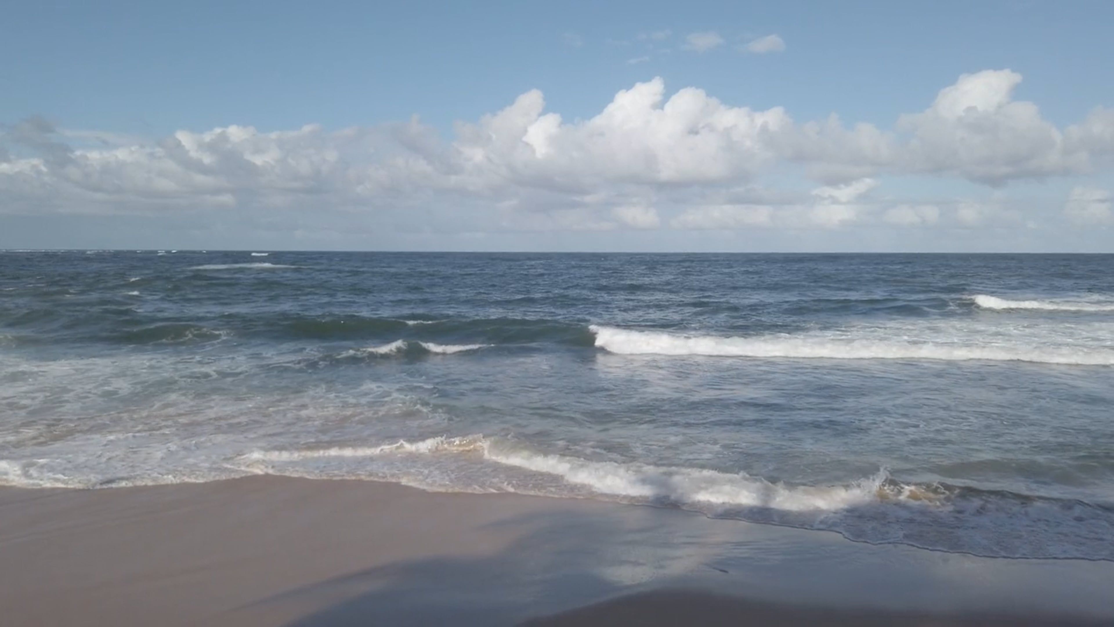 Sea Waves on Beach Free Stock Video Footage, Royalty-Free 4K & HD Video ...