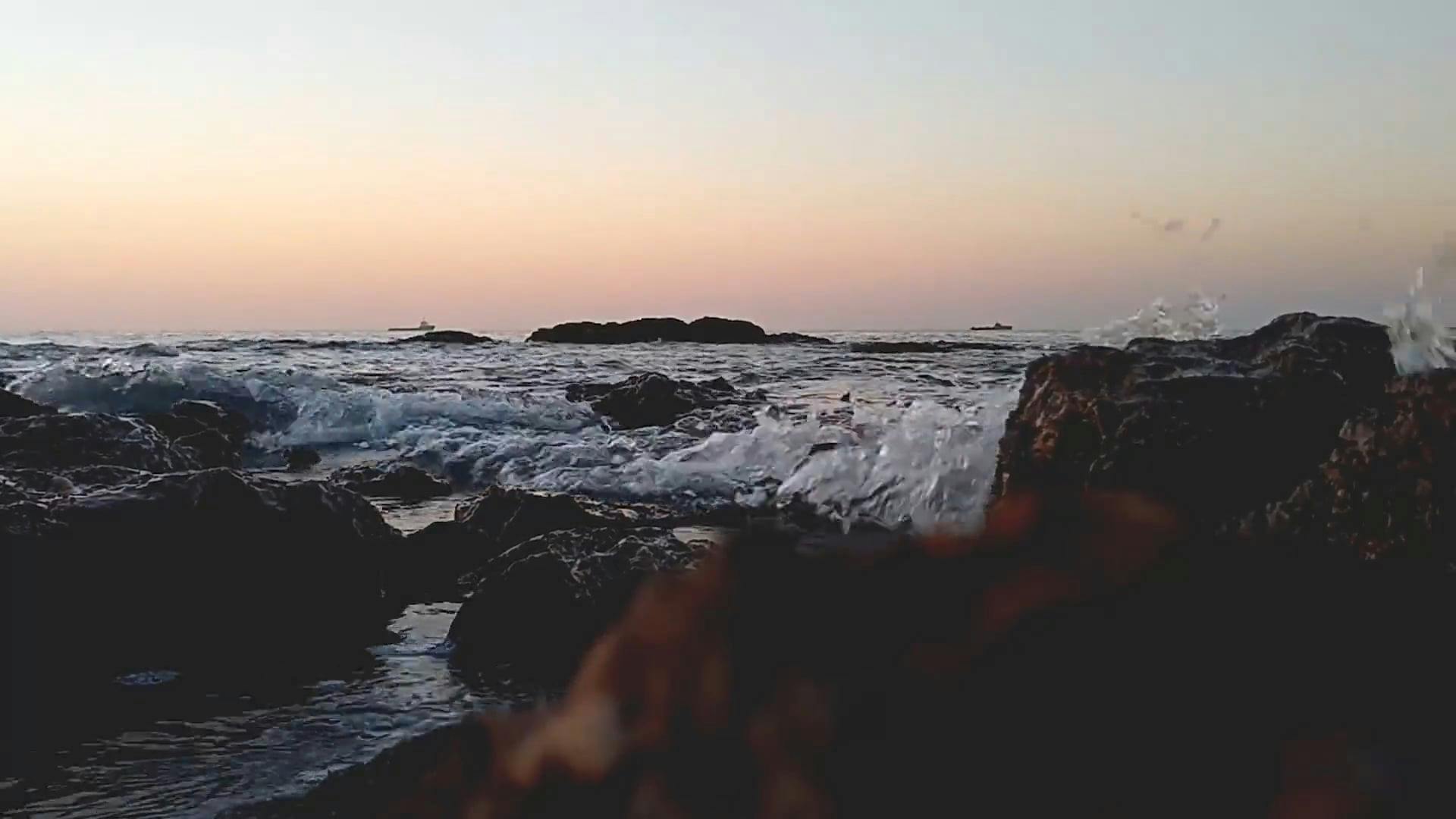 Sea Level View Of Horizon · Free Stock Video