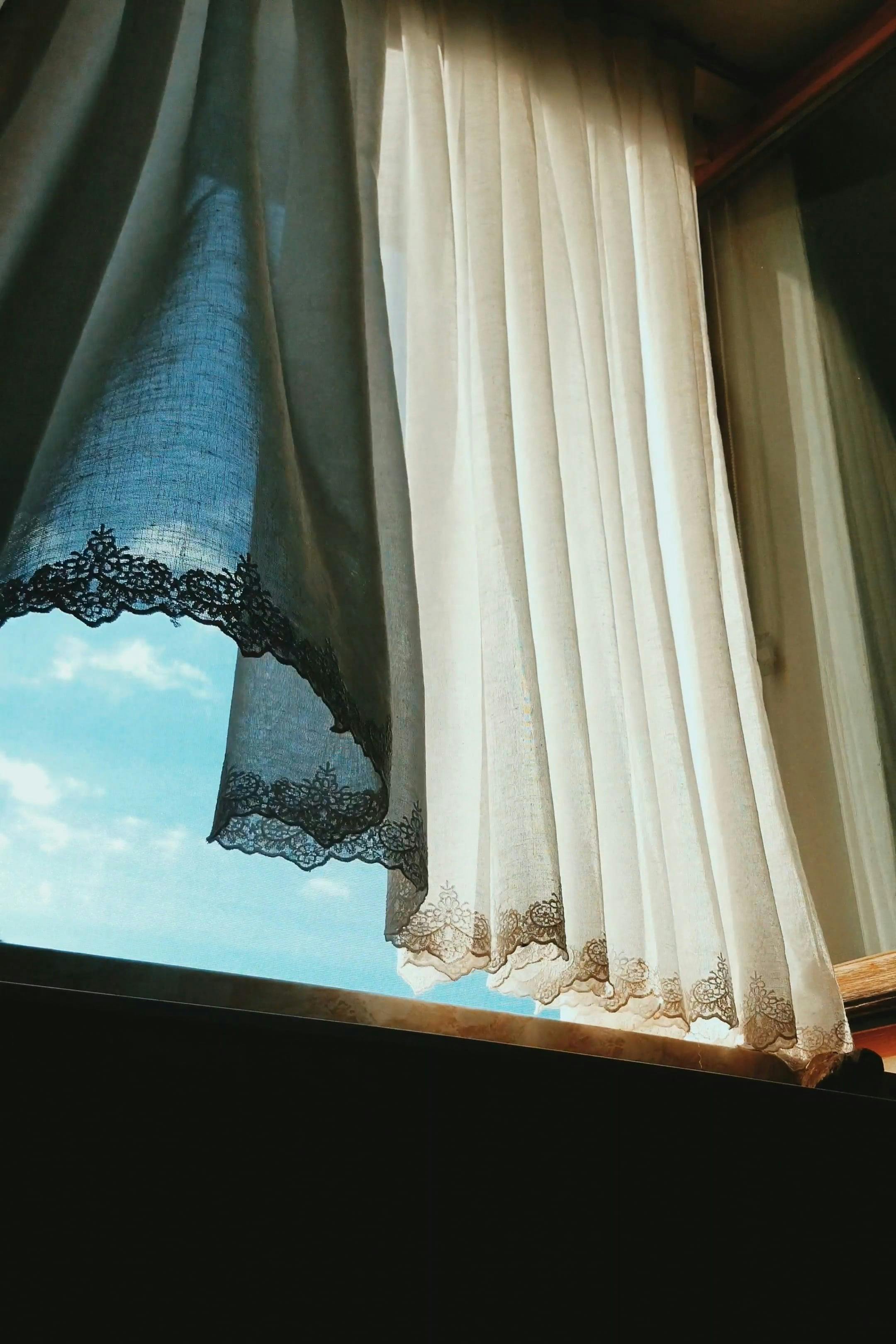 Curtain Flying on Wind Free Stock Video Footage, Royalty-Free 4K & HD ...