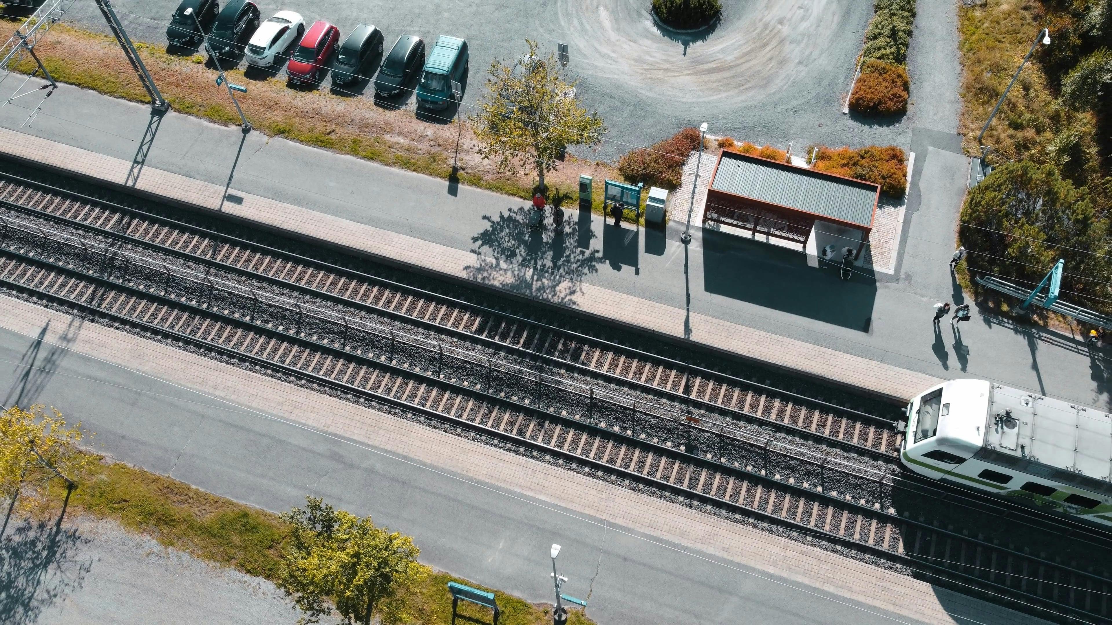 Train on Train Station Free Stock Video Footage, Royalty-Free 4K & HD ...