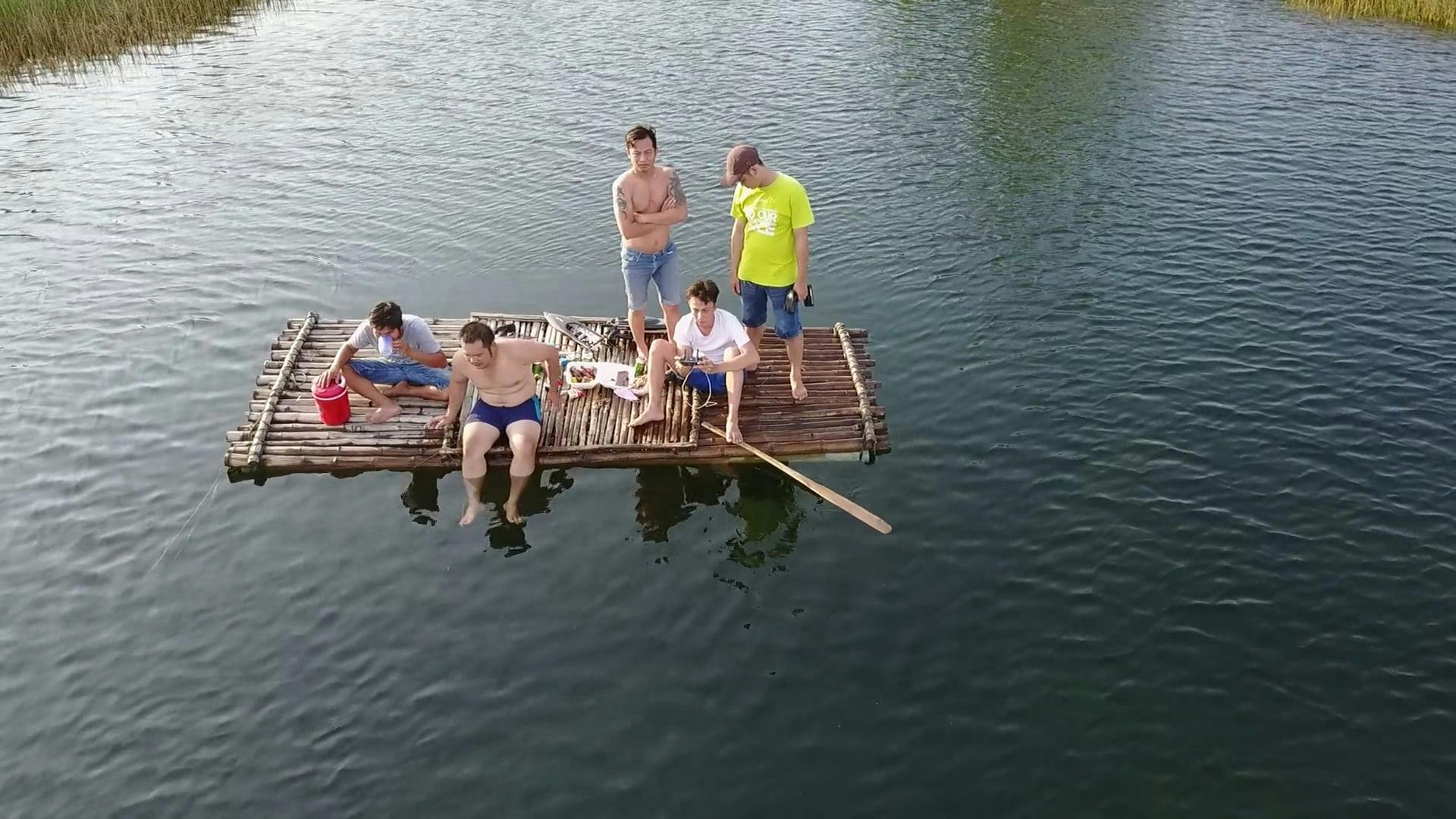 People on Raft on Lake Free Stock Video Footage, Royalty-Free 4K & HD ...