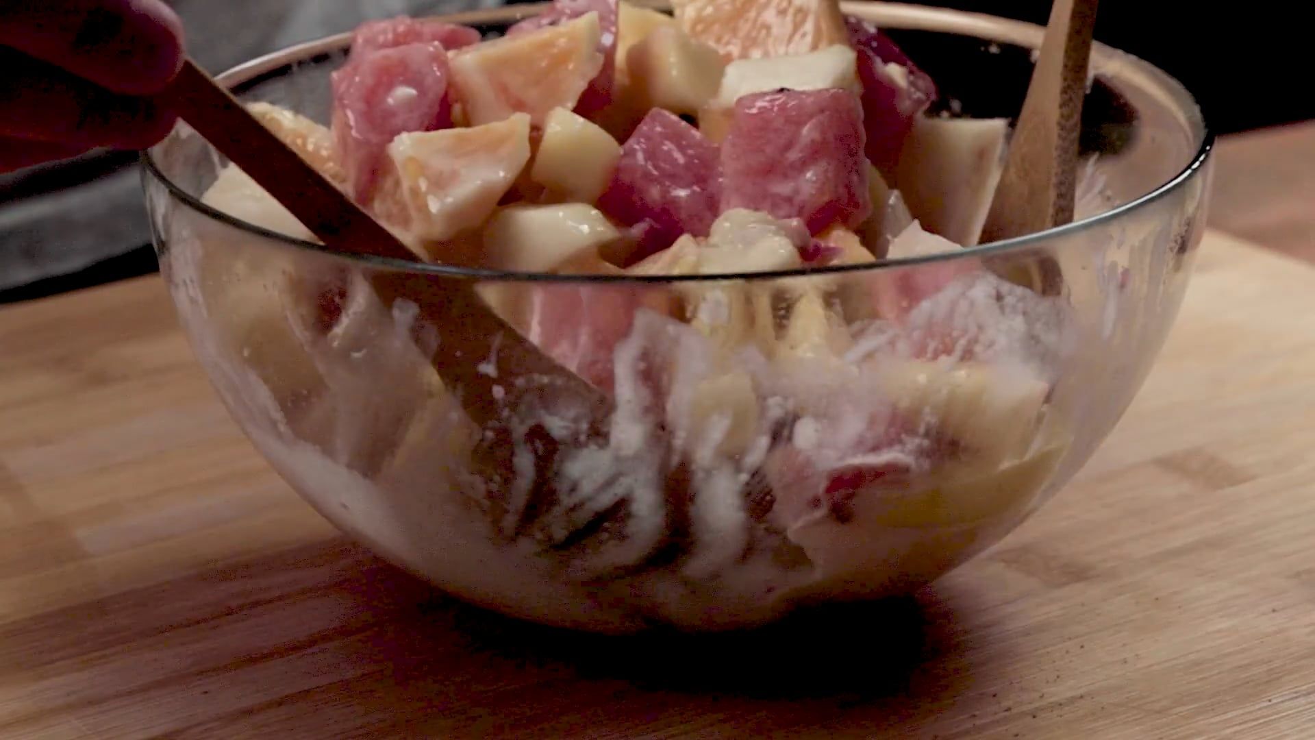 Person Mixing Fruit Dessert Free Stock Video Footage, Royalty-Free 4K ...