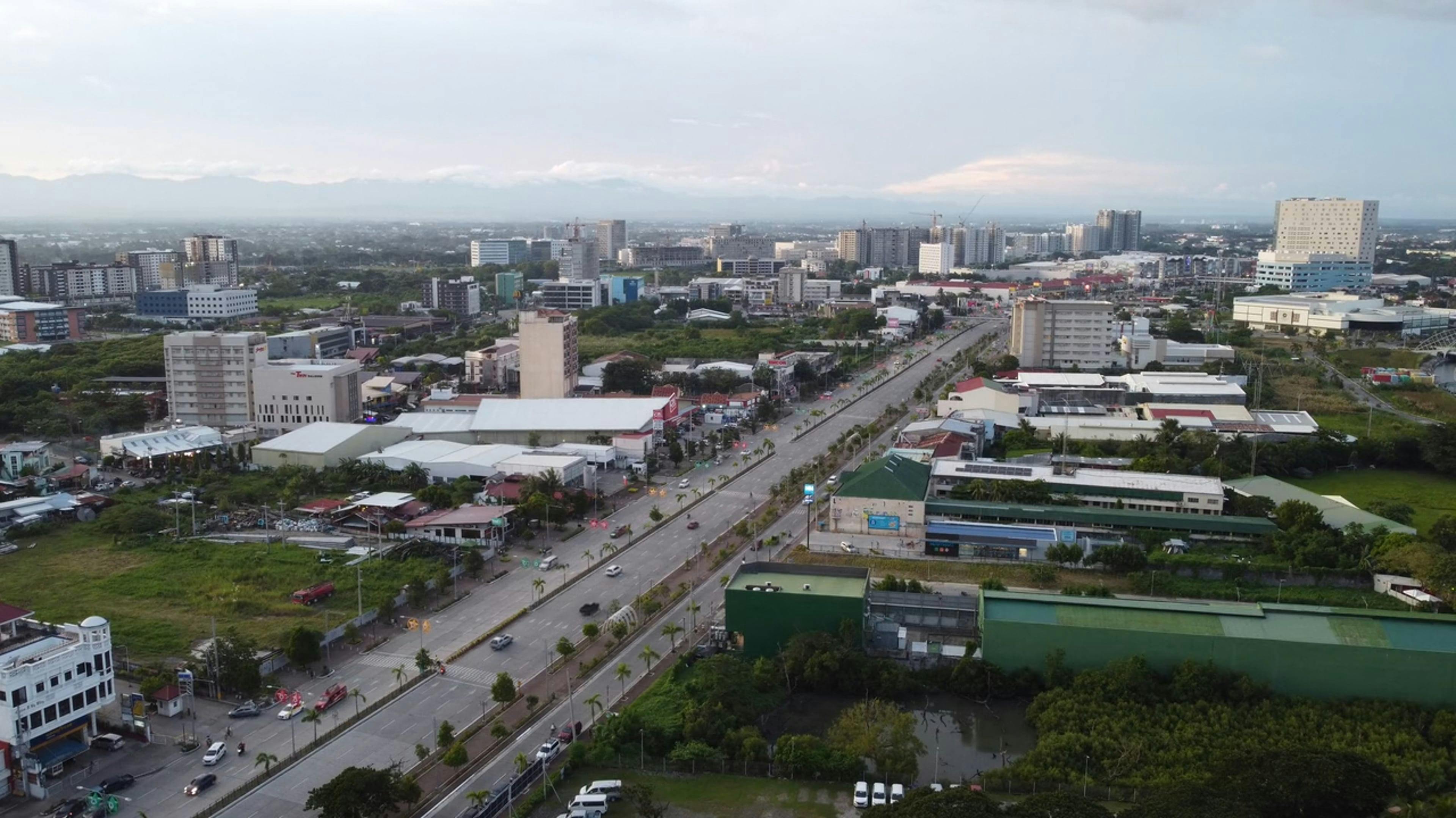 Panoramic View of the City of Iloilo in the Philippines Free Stock ...