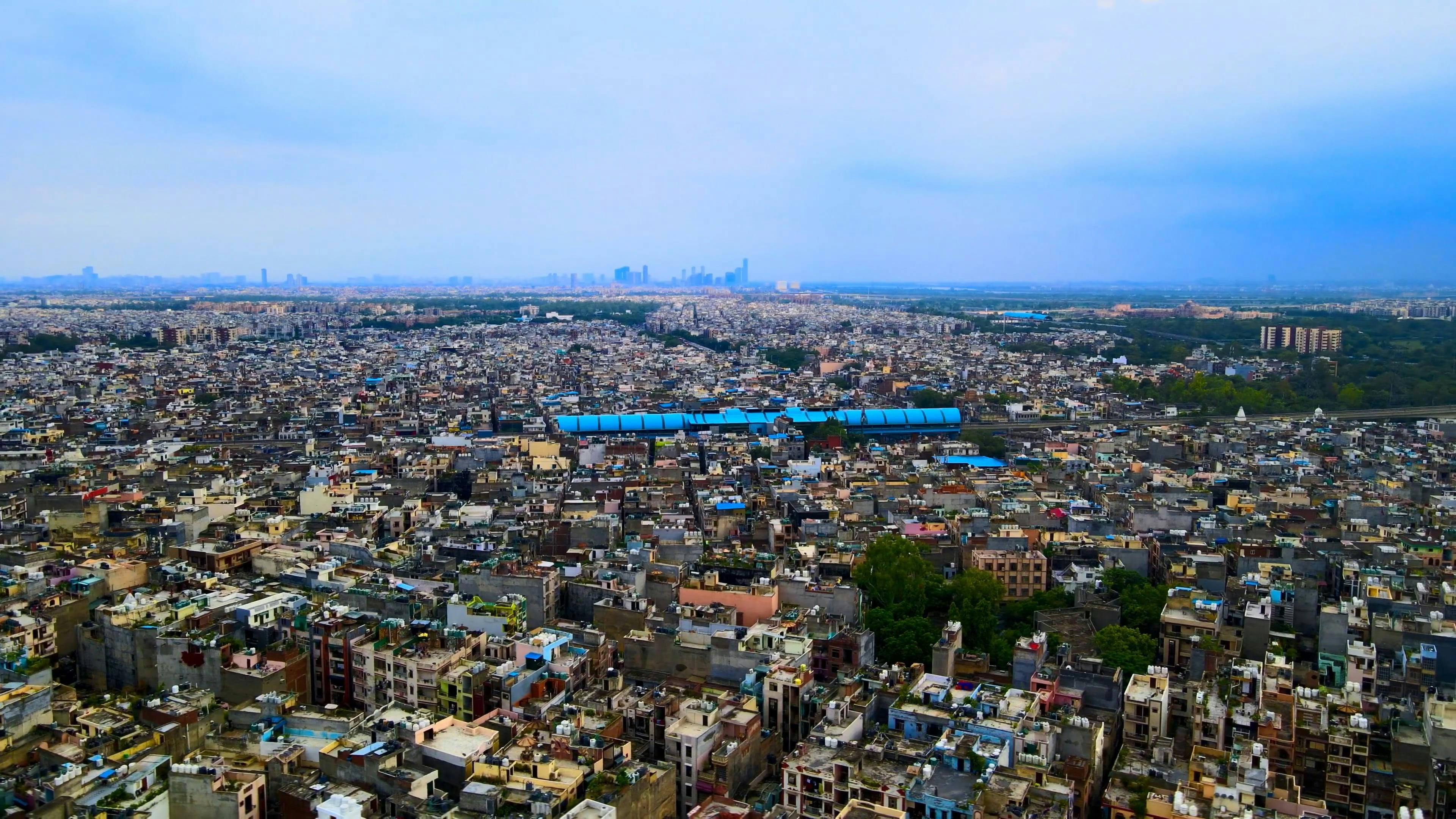 High Density Area in City Free Stock Video Footage, Royalty-Free 4K ...