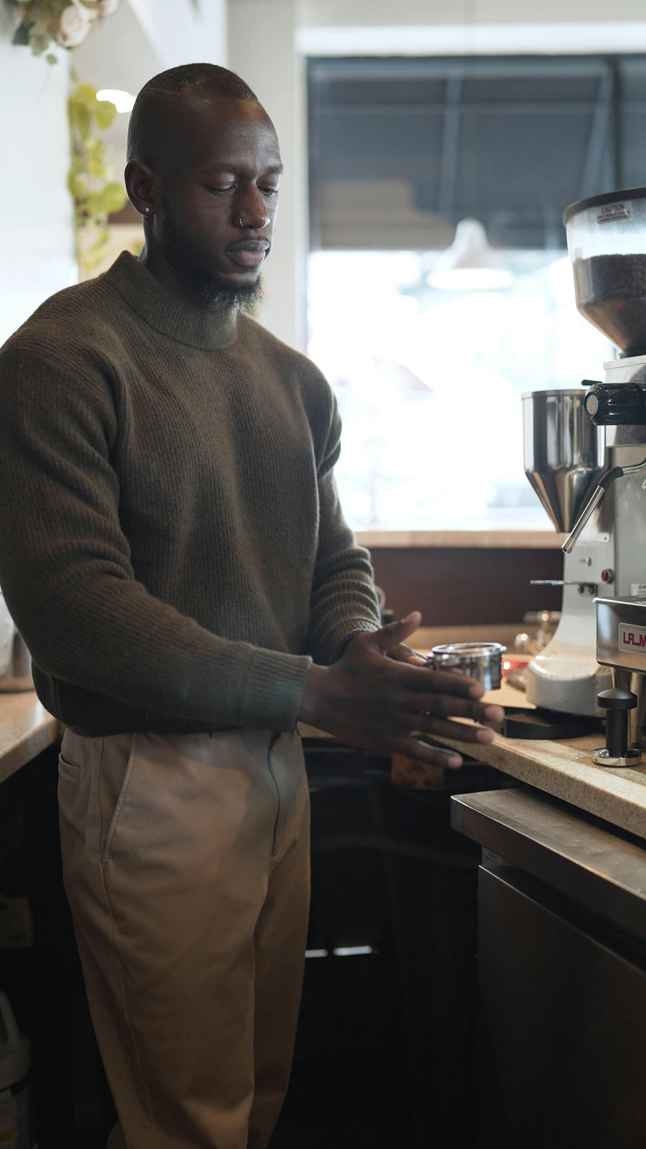 A Man Making Coffee Free Stock Video Footage, Royalty-Free 4K & HD ...