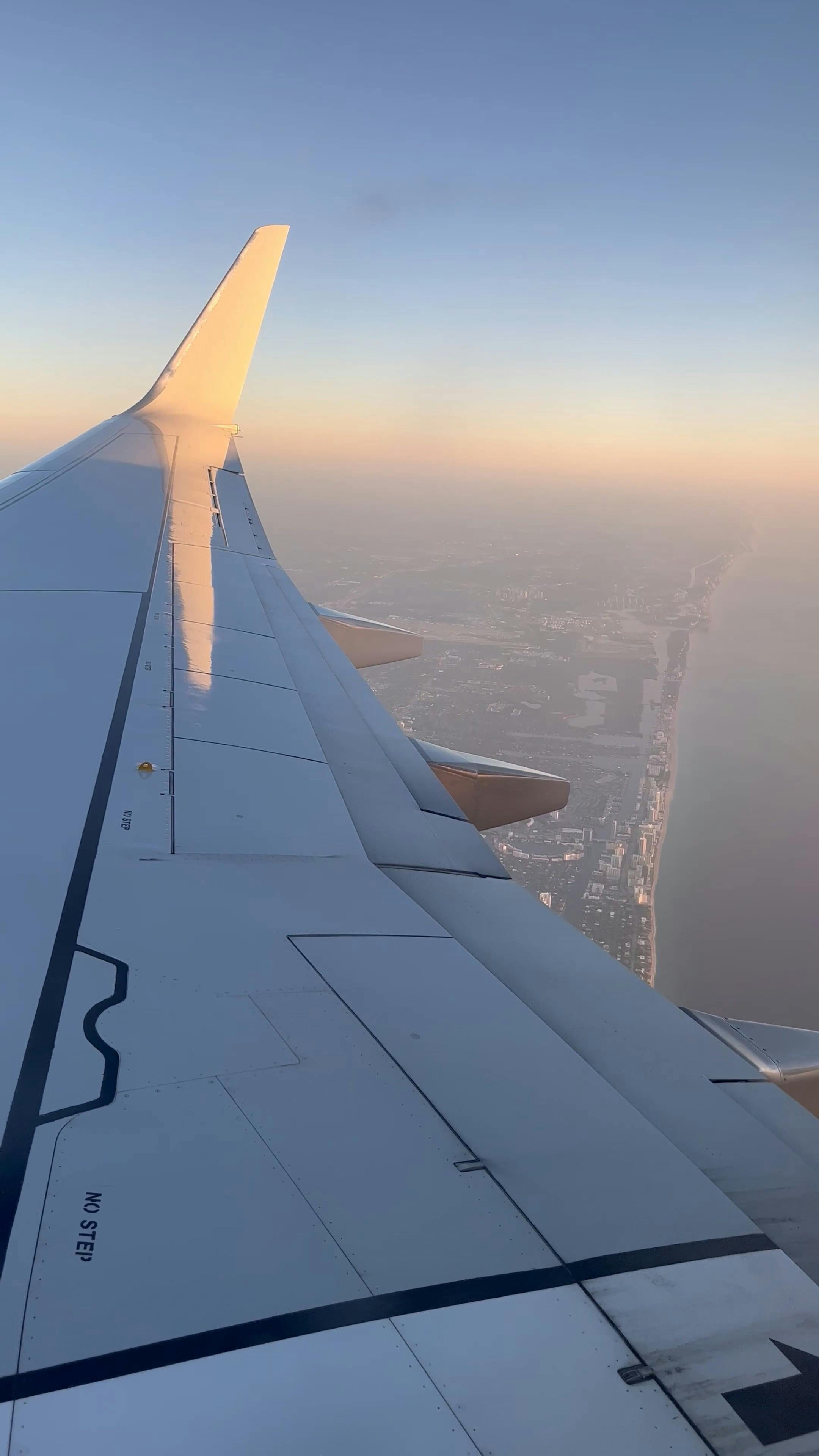 Airplane Wing during Flight Free Stock Video Footage, Royalty-Free 4K ...