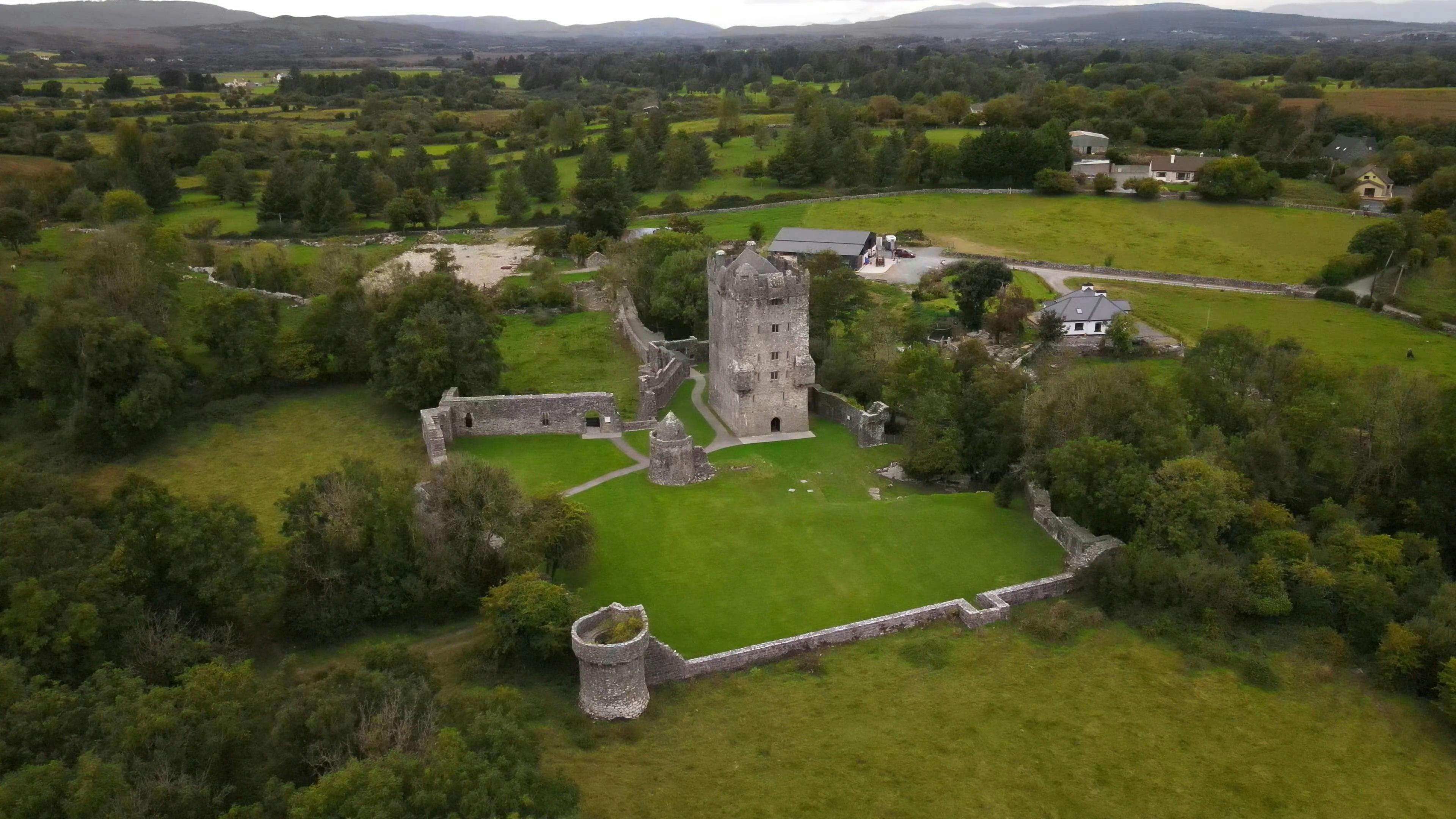 Drone Footage of Castle Free Stock Video Footage, Royalty-Free 4K & HD ...