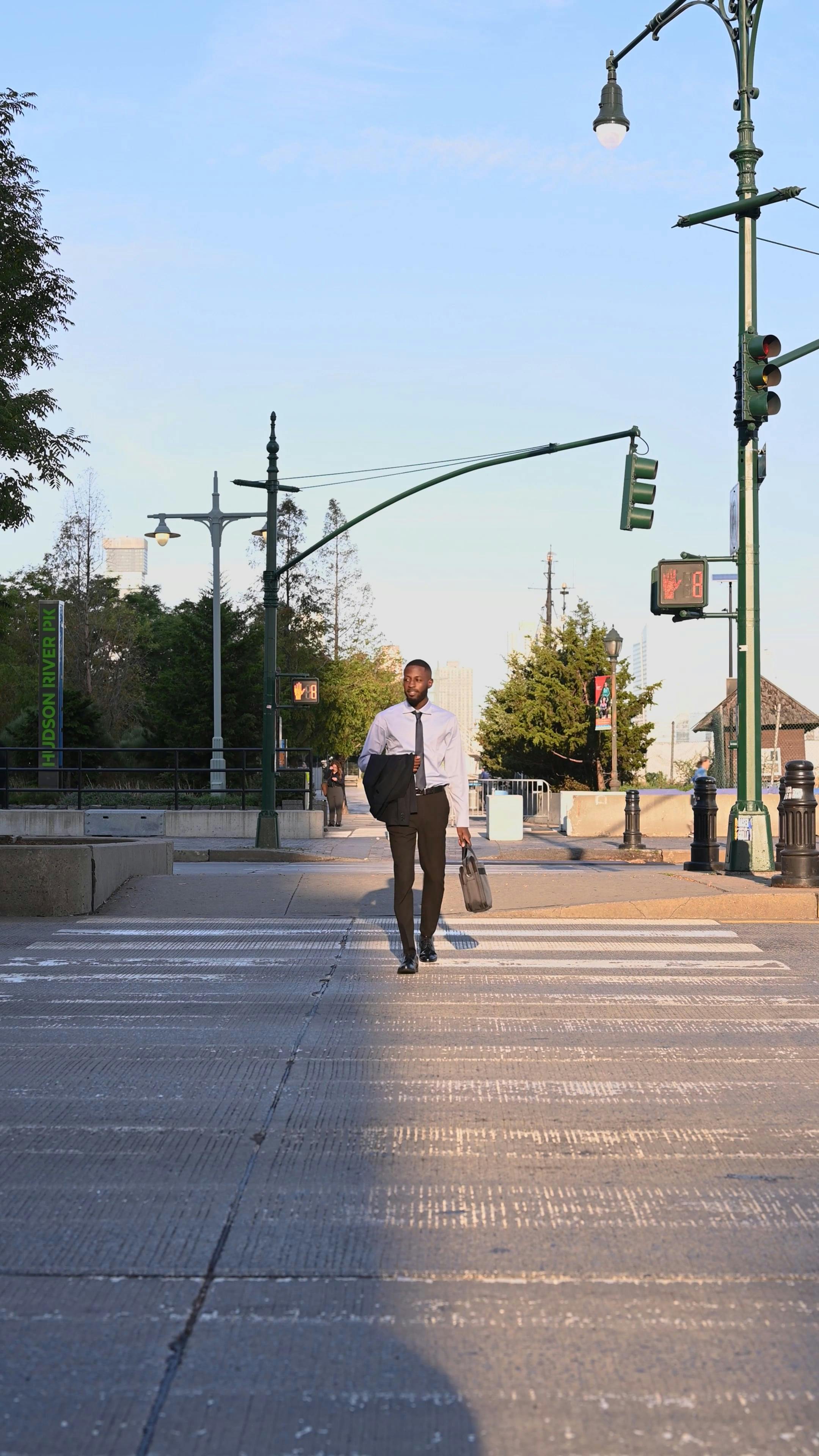 Man Crossing the Street Free Stock Video Footage, Royalty-Free 4K & HD ...