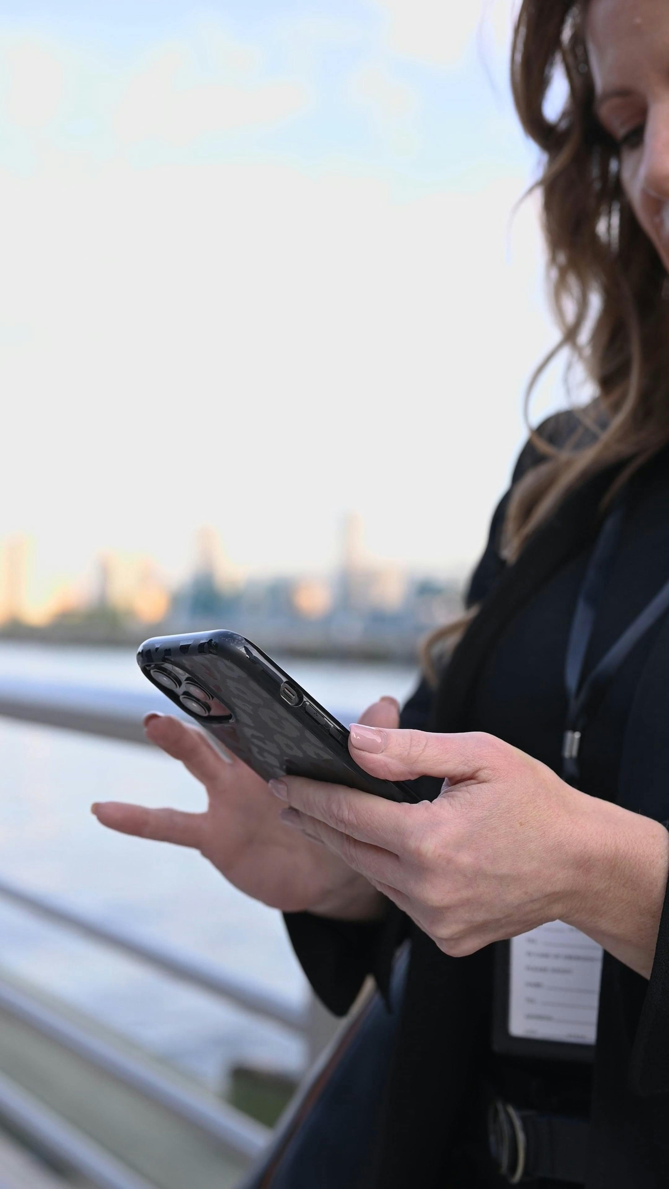A Businessperson Using a Cellphone Free Stock Video Footage, Royalty ...