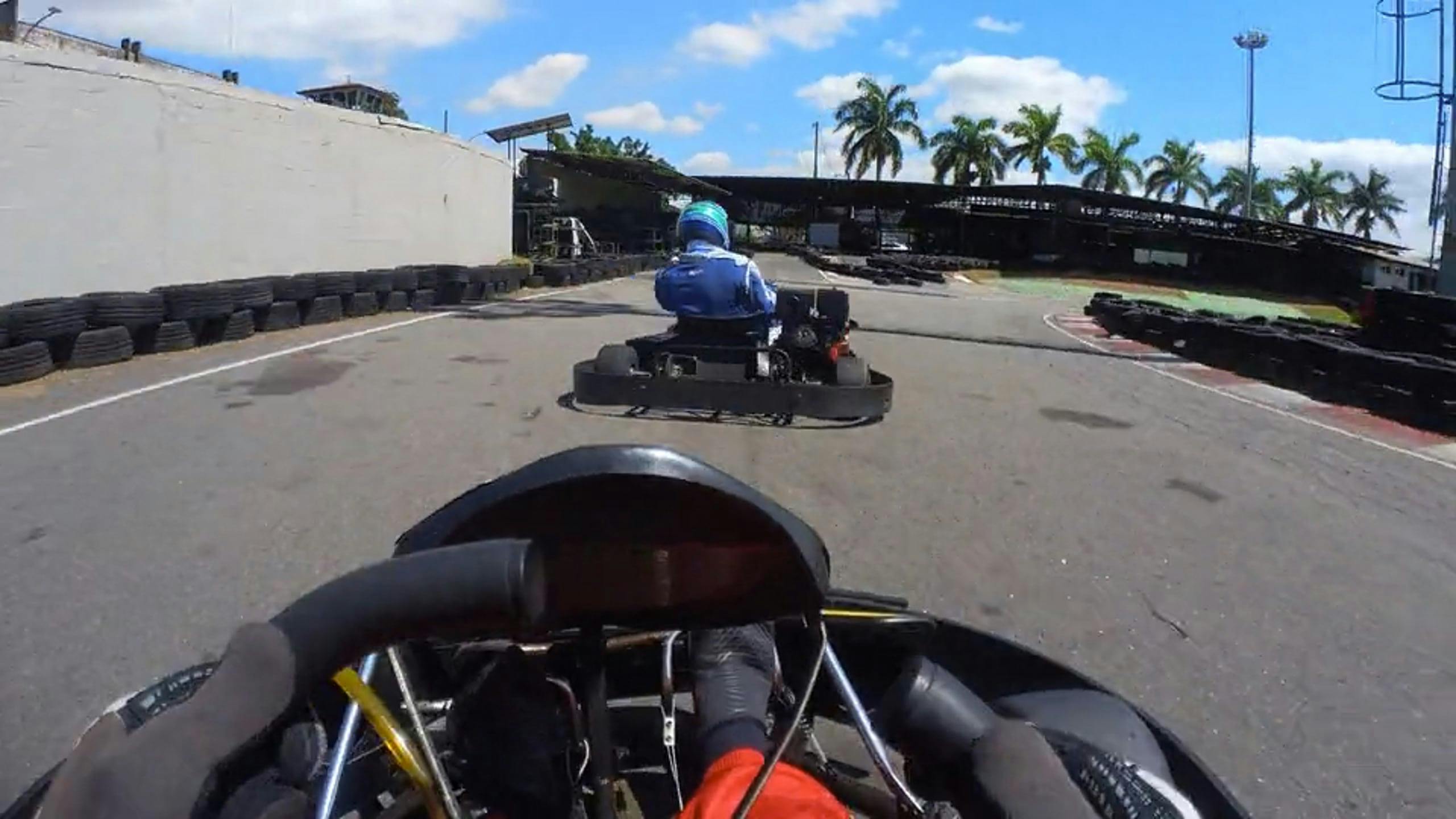 Go Kart Drivers Taking Off The Starting Line Free Stock Video Footage ...