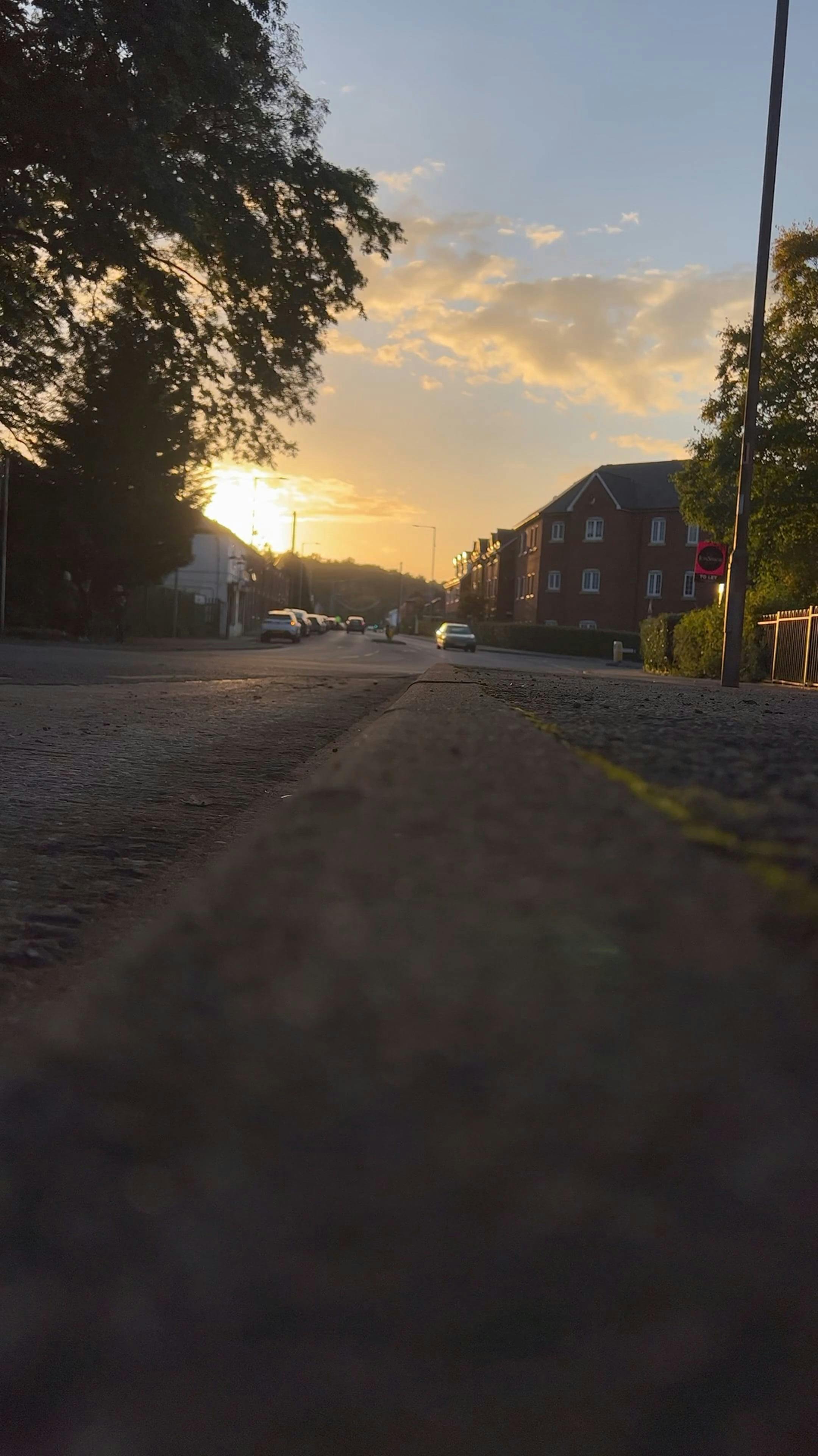 Curb View of Passing Cars Free Stock Video Footage, Royalty-Free 4K ...