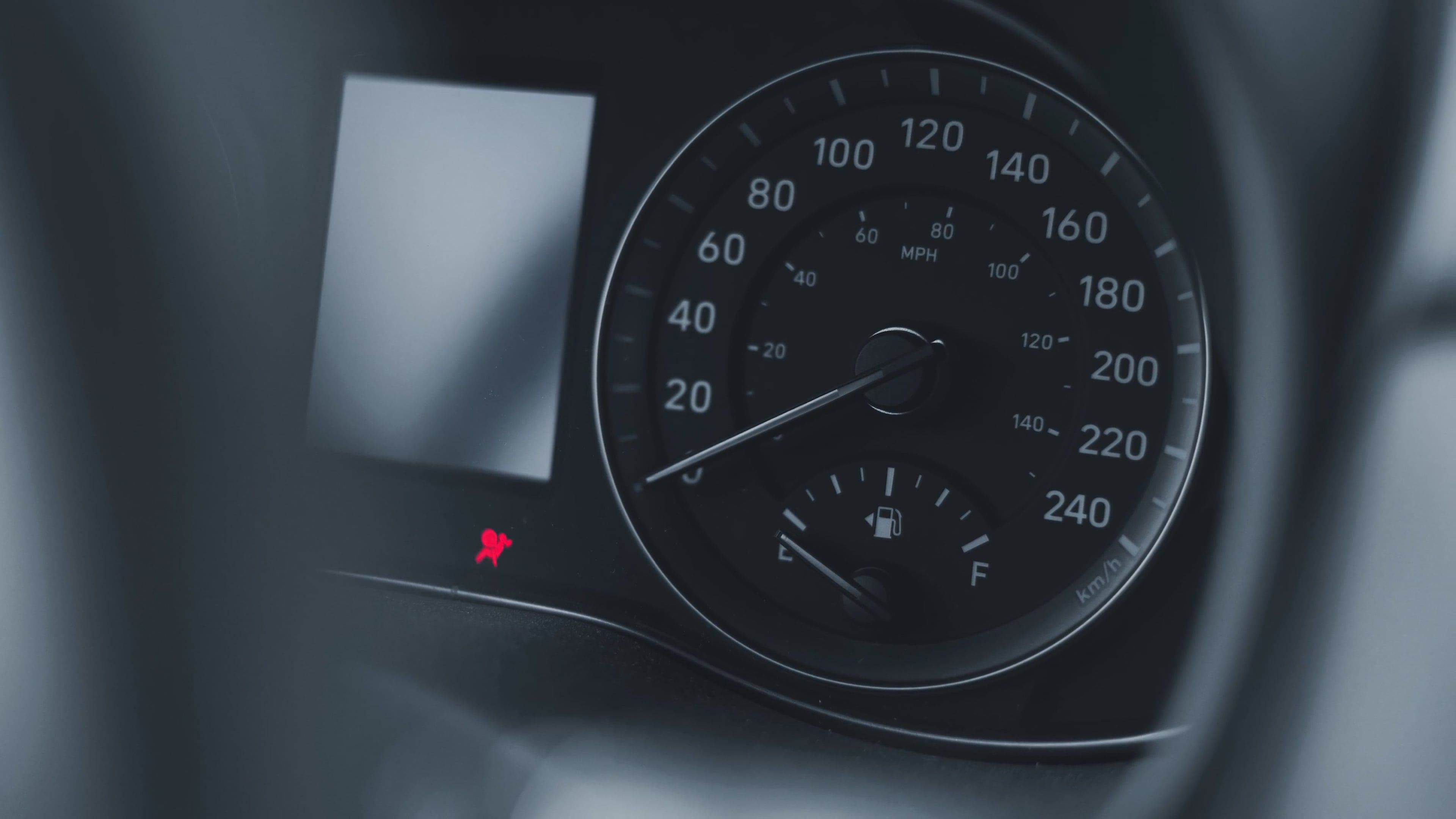 Dashboard in Car after Launching Engine Free Stock Video Footage ...