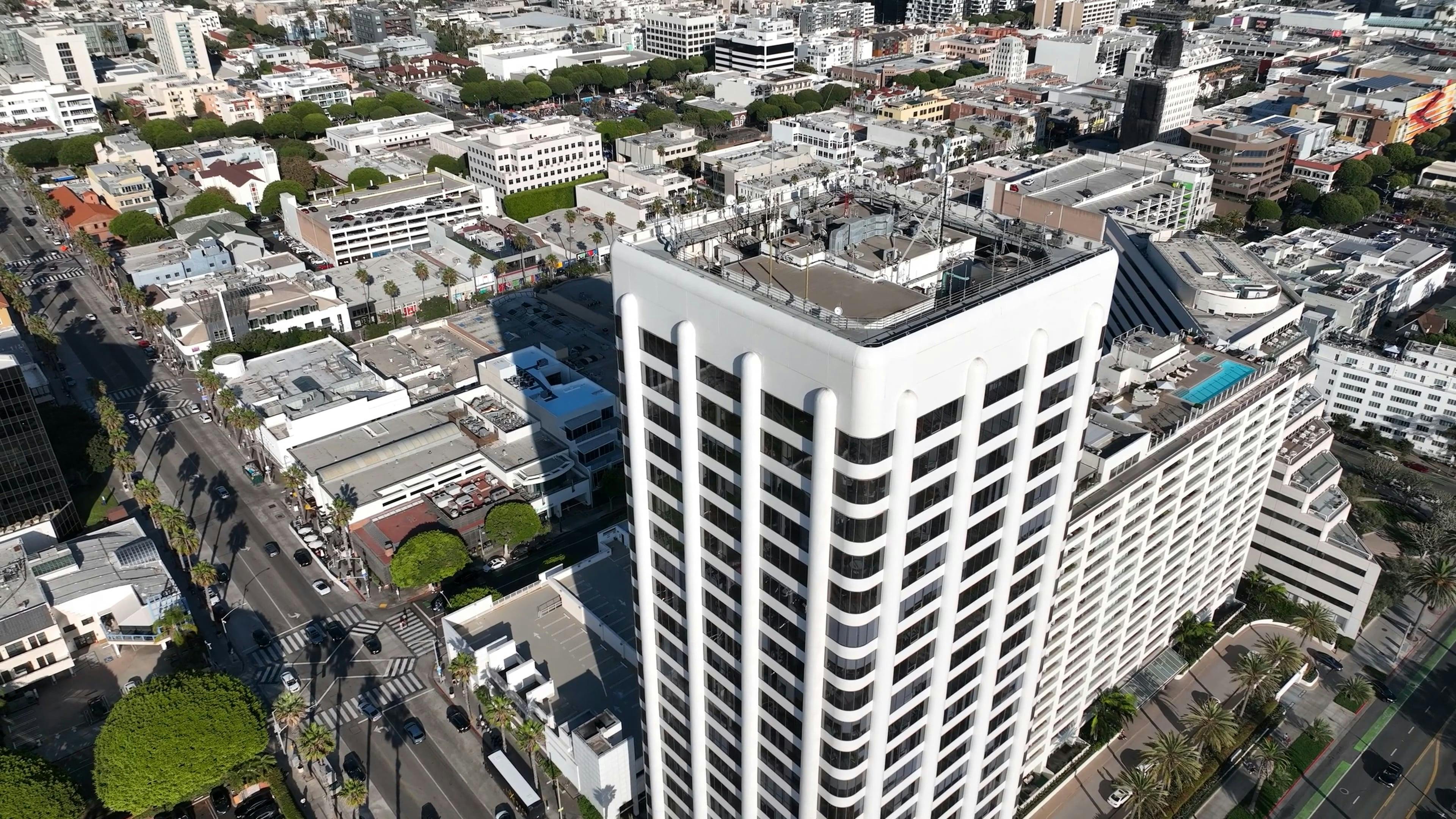 Buildings with a Sea View in the Coastal City of Santa Monica Free ...