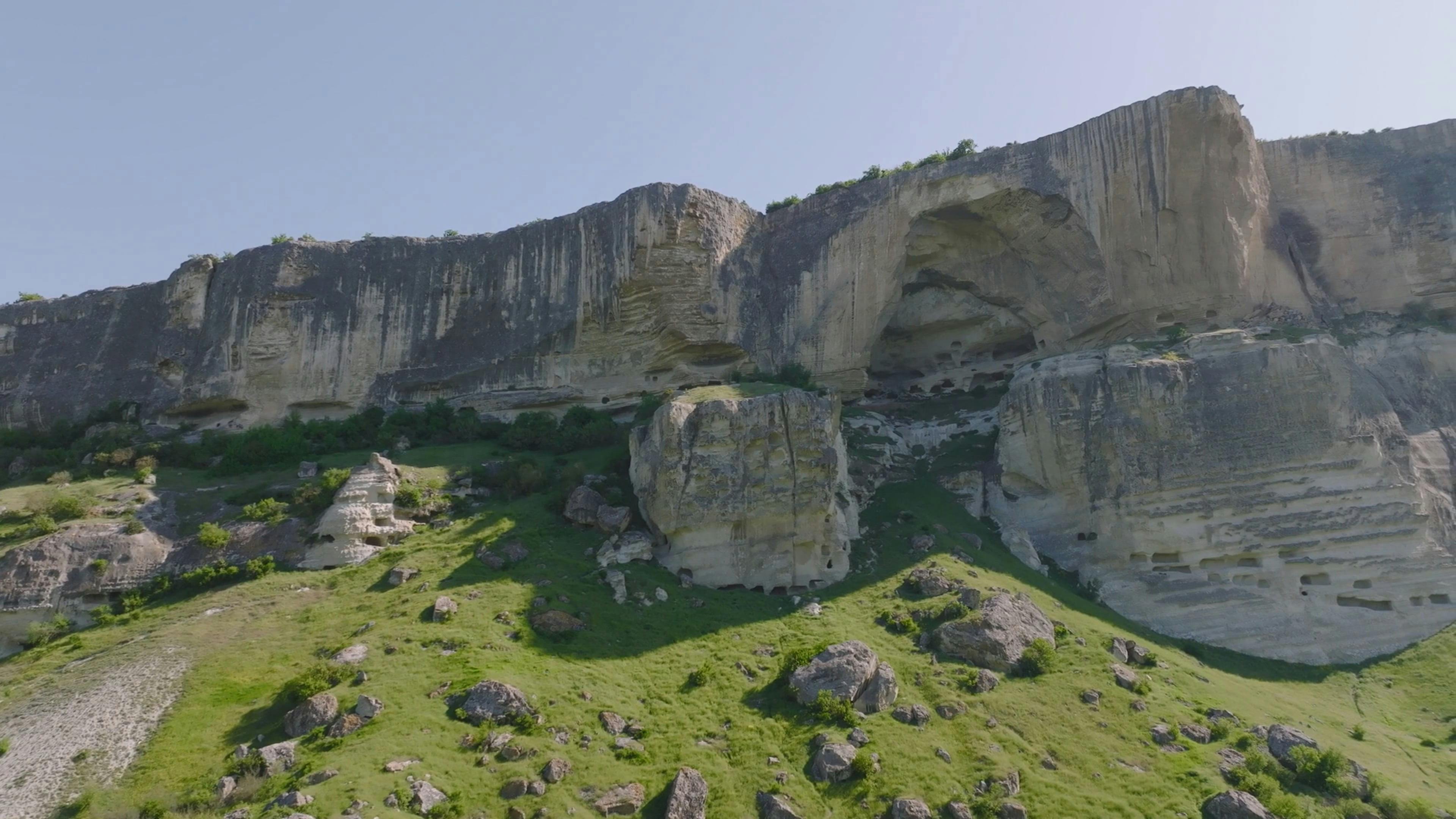 Boulders and Rock Formations on Hill Free Stock Video Footage, Royalty ...