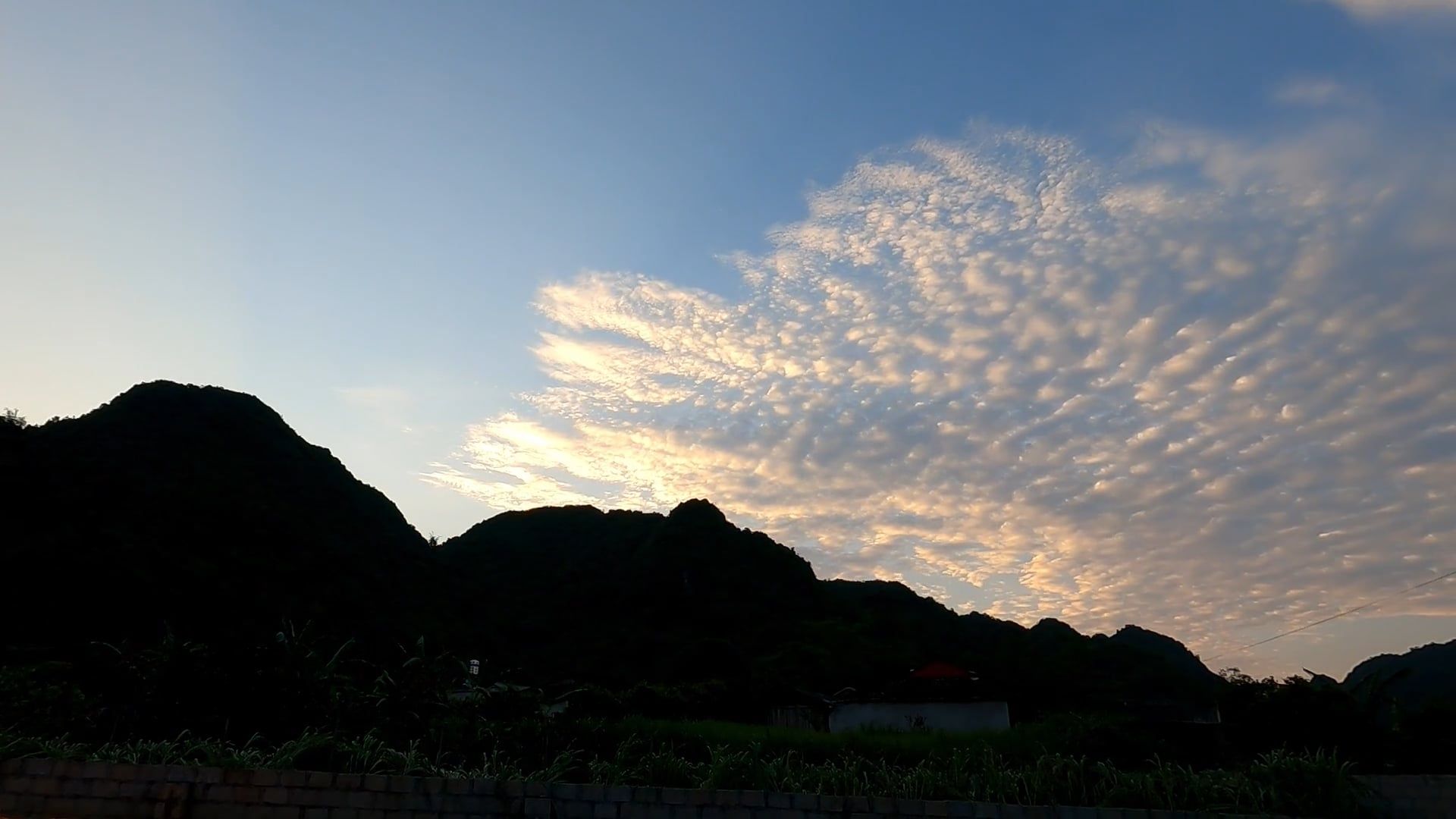 Clouds in Sky over Hill Free Stock Video Footage, Royalty-Free 4K & HD ...