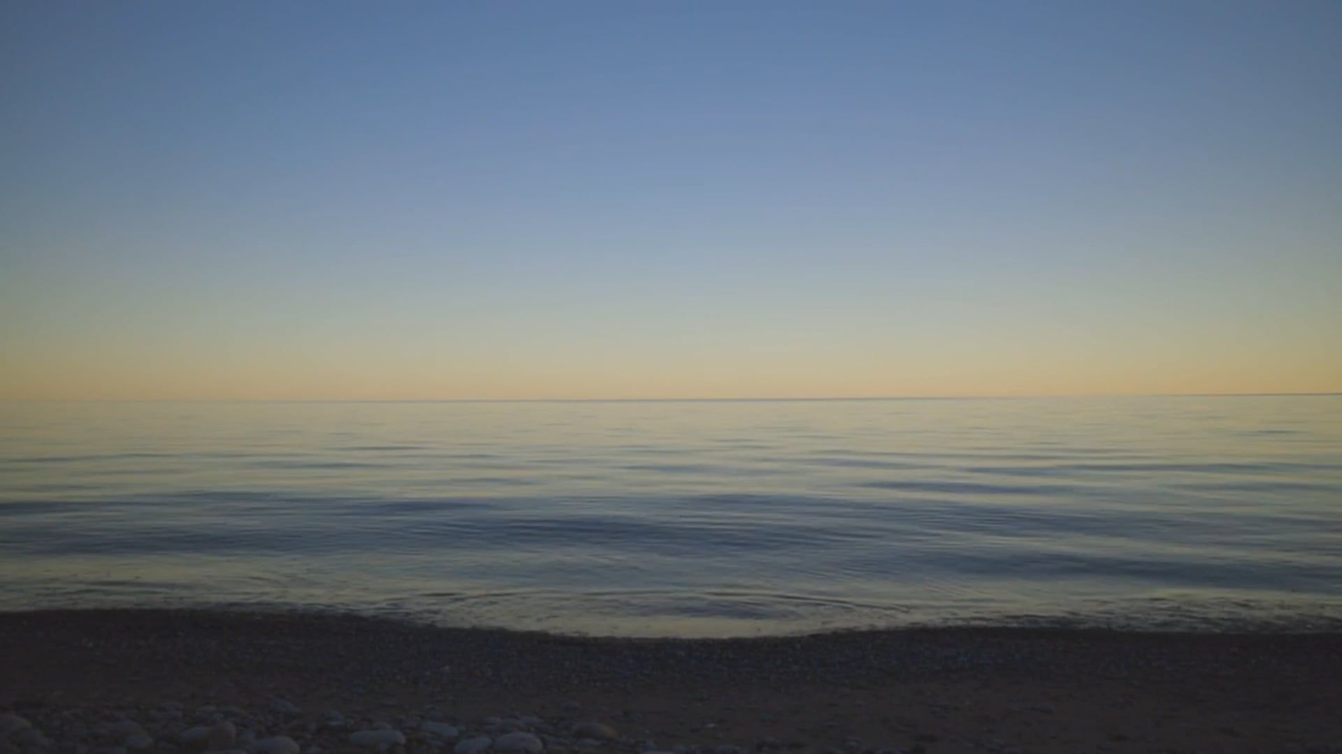 Relaxing Waves on a Lakeshore Free Stock Video Footage, Royalty-Free 4K ...