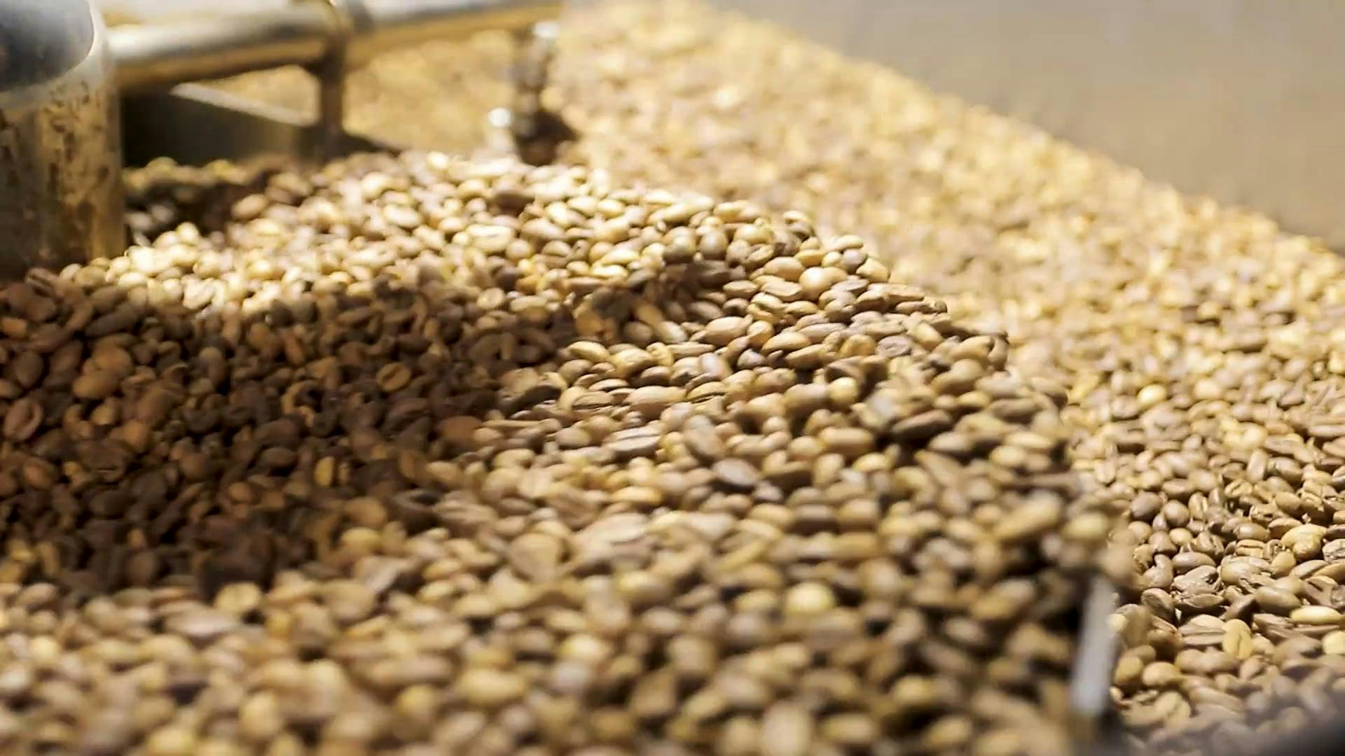 Coffee Beans in Machine Free Stock Video Footage, Royalty-Free 4K & HD ...