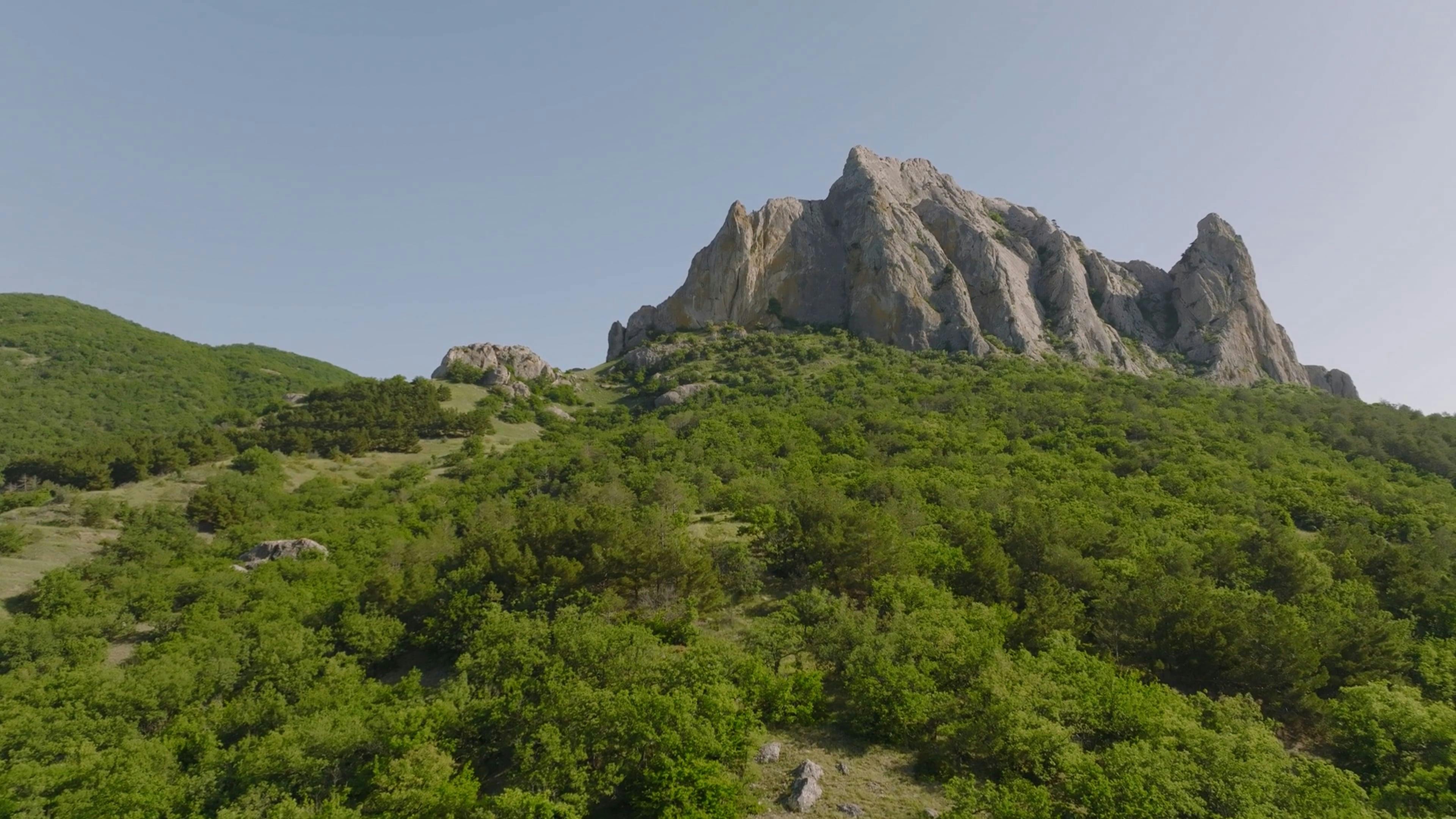 Forest and Rock Formations Free Stock Video Footage, Royalty-Free 4K ...