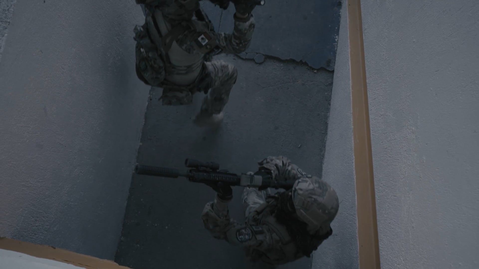 Soldier Sneaking with Weapon Free Stock Video Footage, Royalty-Free 4K ...