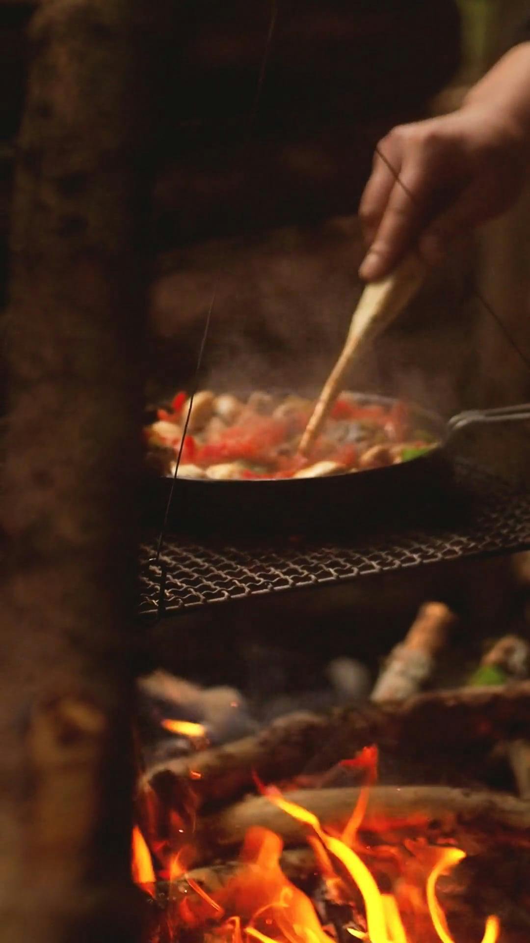 Hand Cooking on Pan Free Stock Video Footage, Royalty-Free 4K & HD ...