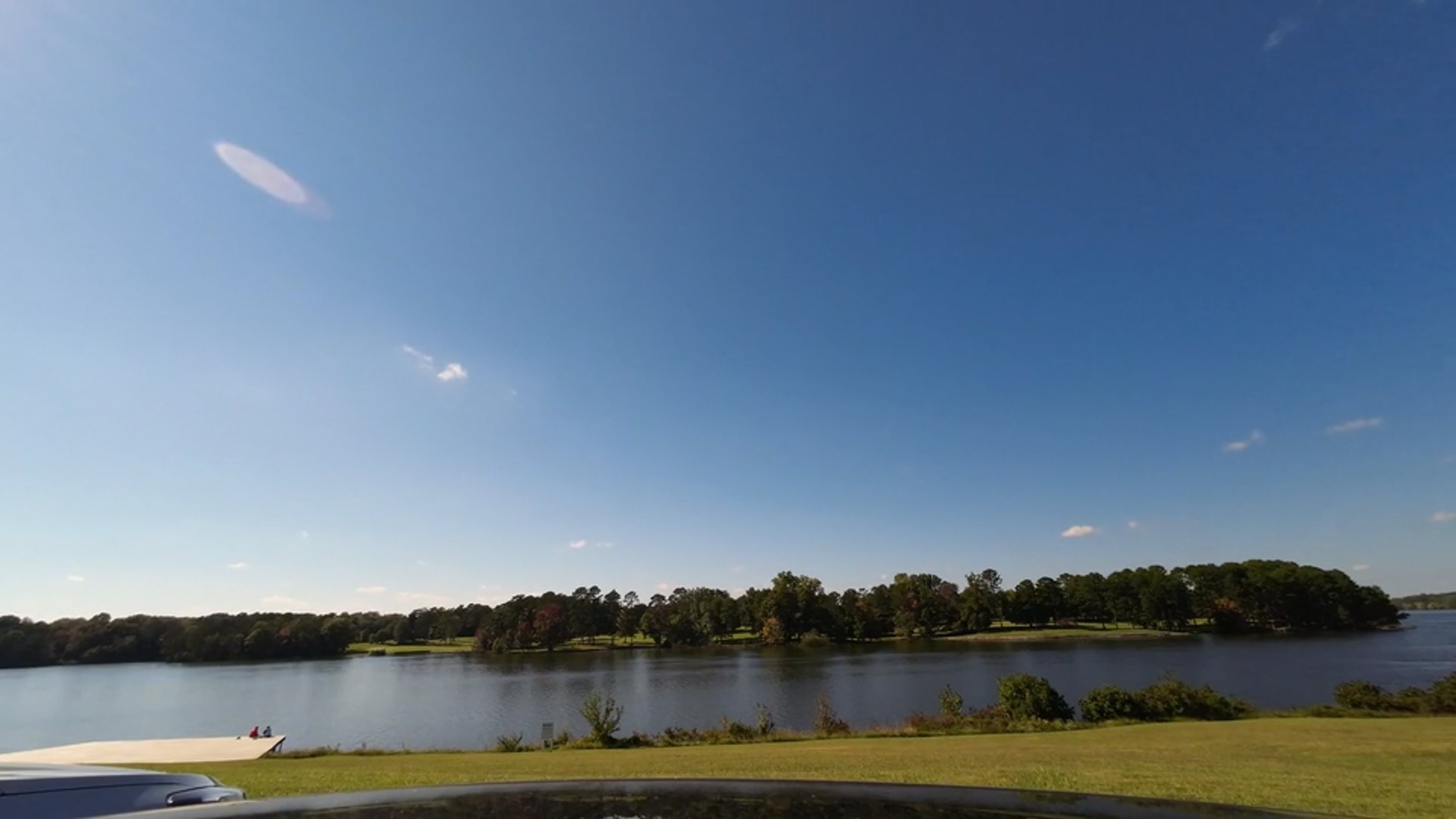 Island on Lake Free Stock Video Footage, Royalty-Free 4K & HD Video Clip
