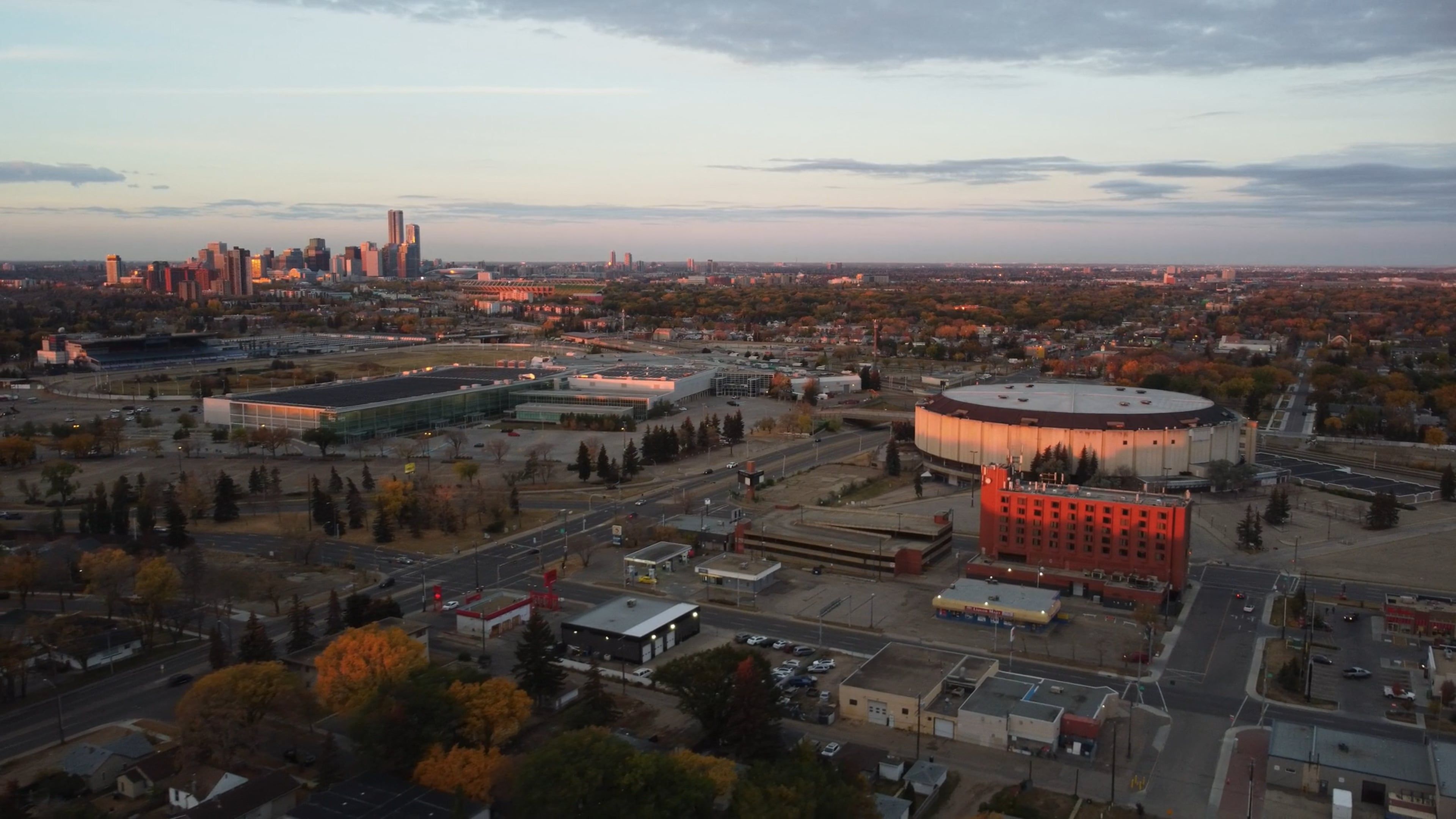 A View of Edmonton, Alberta Free Stock Video Footage, Royalty-Free 4K ...