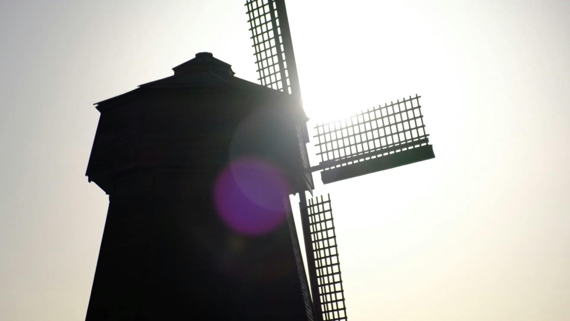 Sunlight over Windmill Free Stock Video Footage, Royalty-Free 4K & HD ...