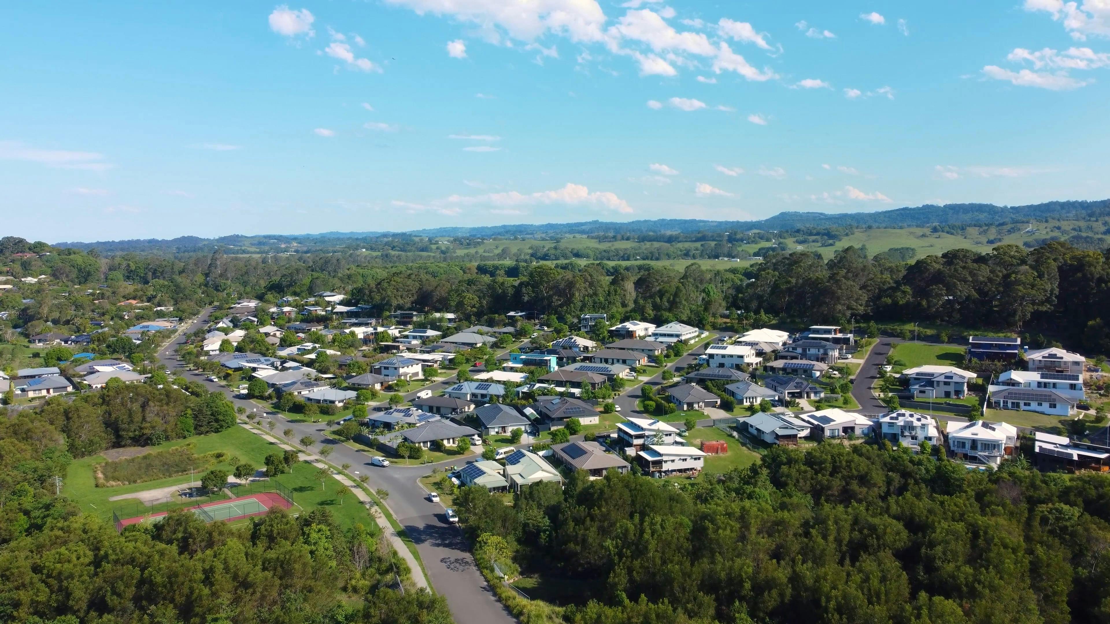 Small Neighbourhood In A Quite Town Free Stock Video Footage, Royalty ...