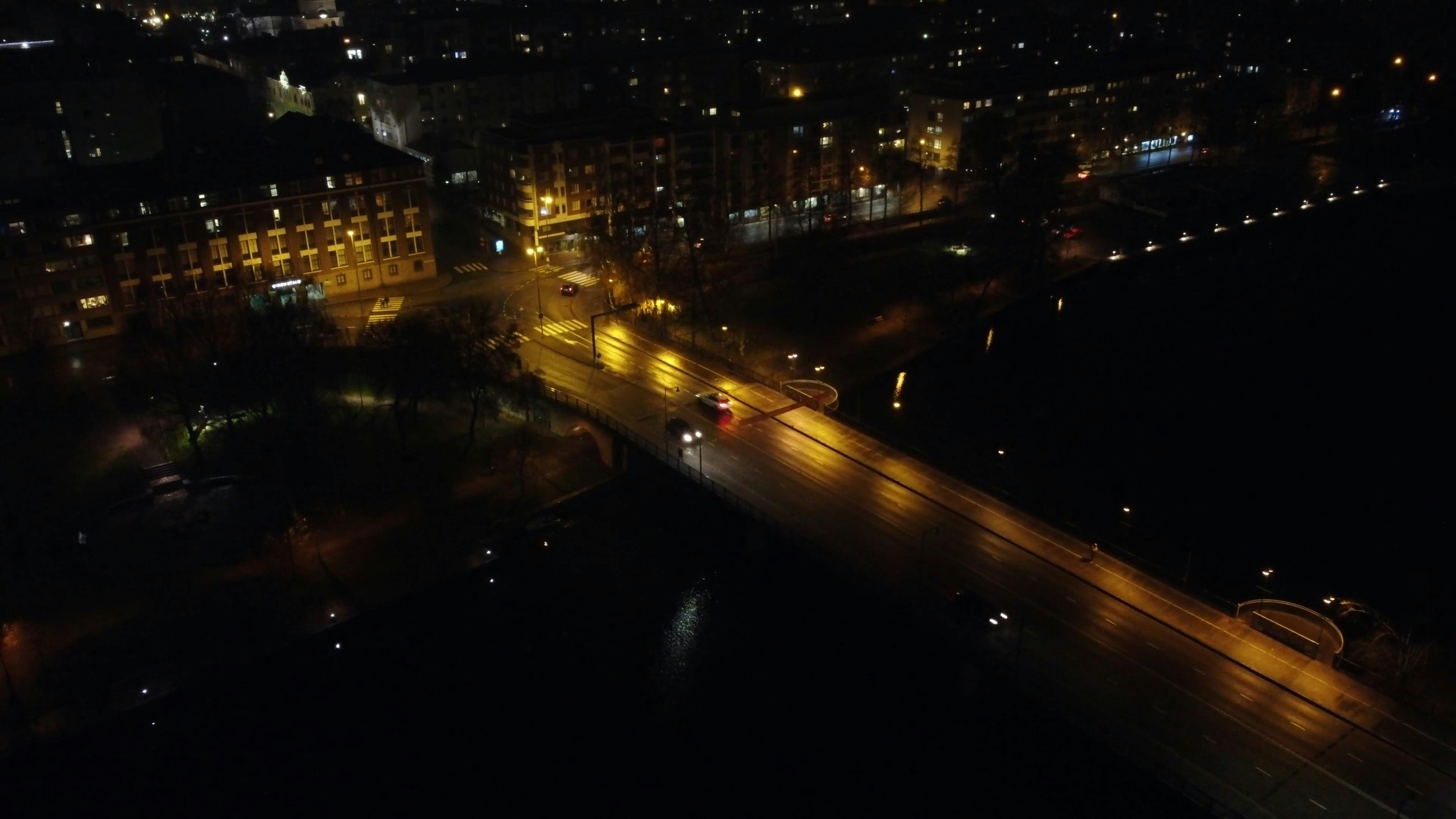 Cars on Bridge at Night Free Stock Video Footage, Royalty-Free 4K & HD ...