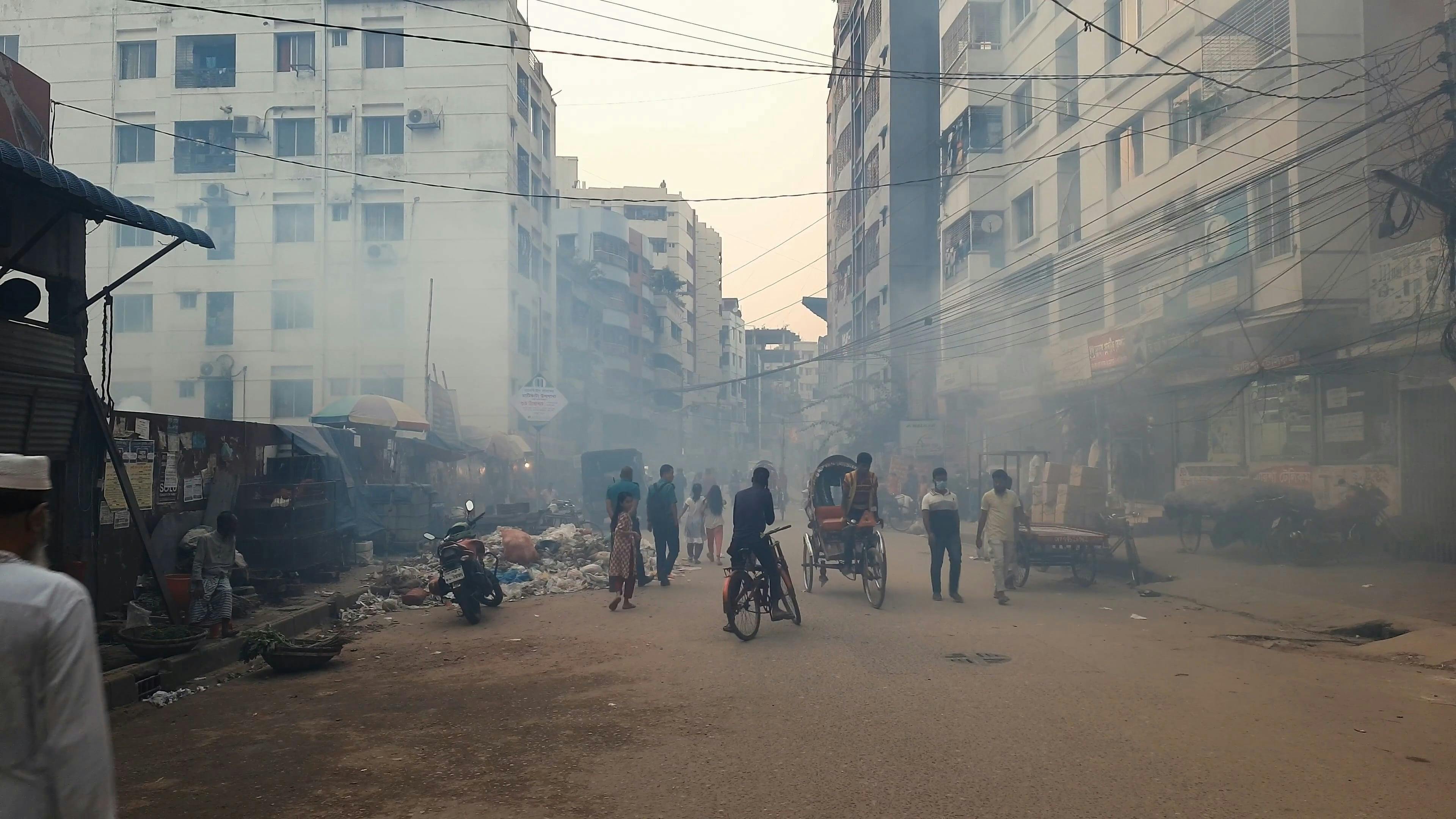 Environmental Pollution in the City Free Stock Video Footage, Royalty ...