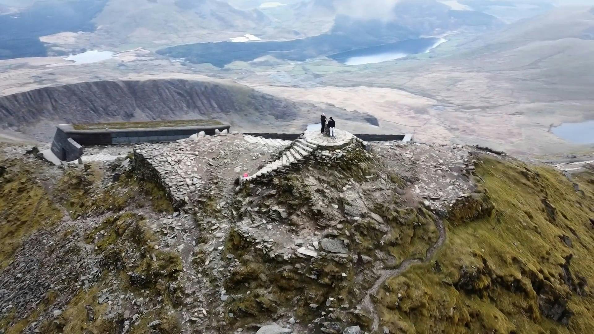 Top of Snowdon Mountain Free Stock Video Footage, Royalty-Free 4K & HD ...