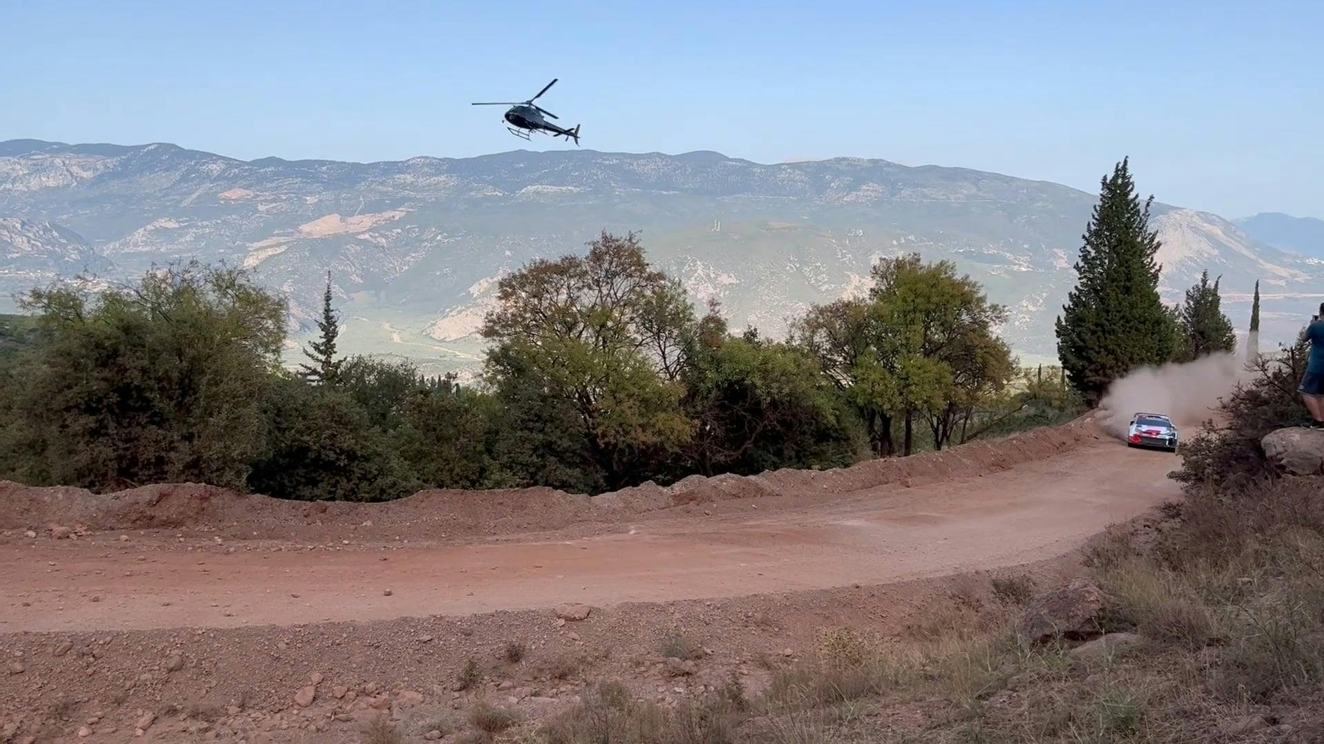 A Rally Racing Car Speeding on a Dirt Road Free Stock Video Footage ...