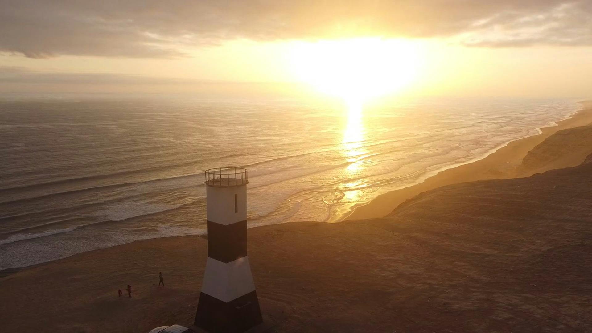 Aerial Shot of a Lighthouse Free Stock Video Footage, Royalty-Free 4K ...