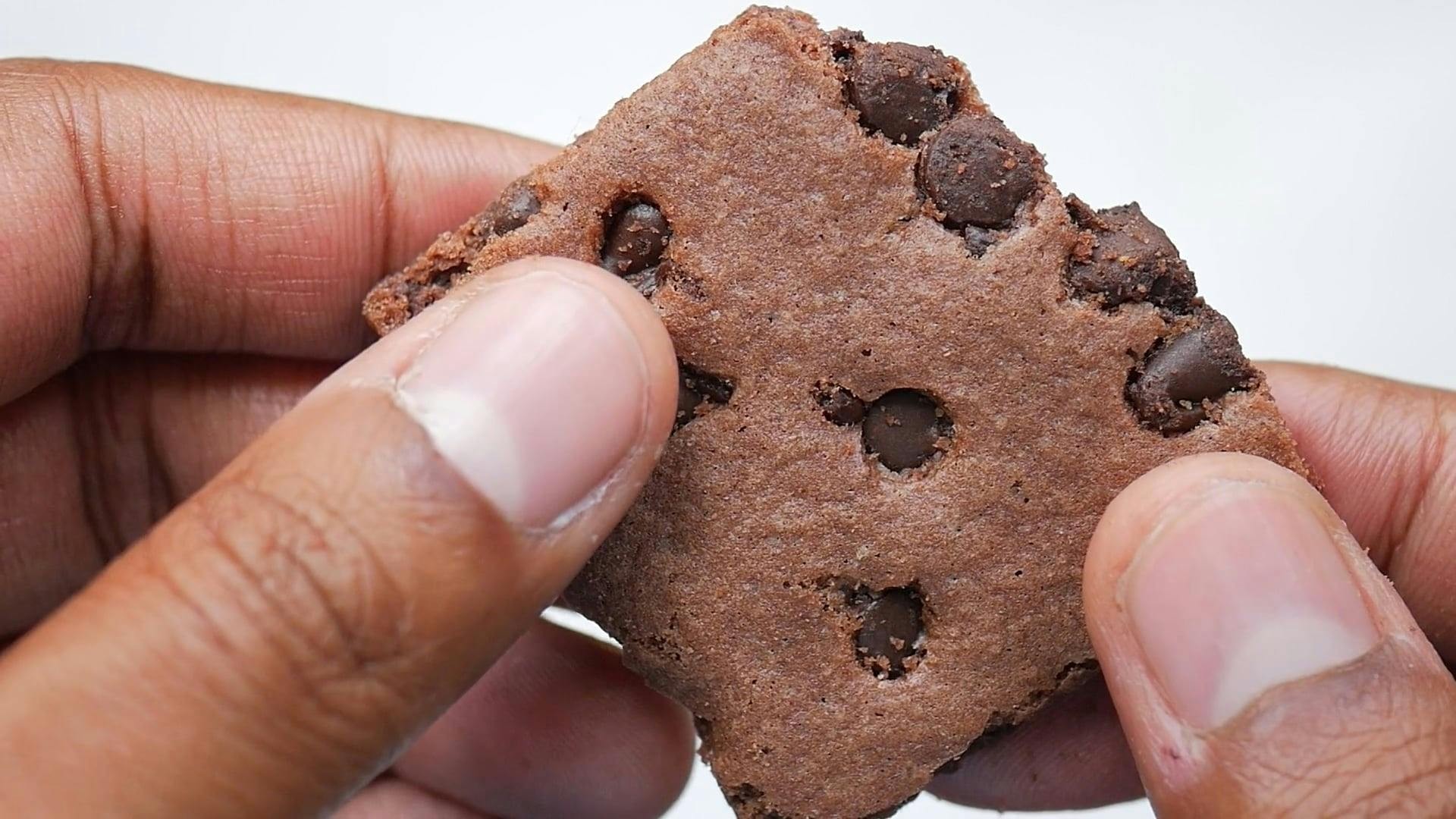 Fingers Breaking Chocolate Cookie Free Stock Video Footage, Royalty ...