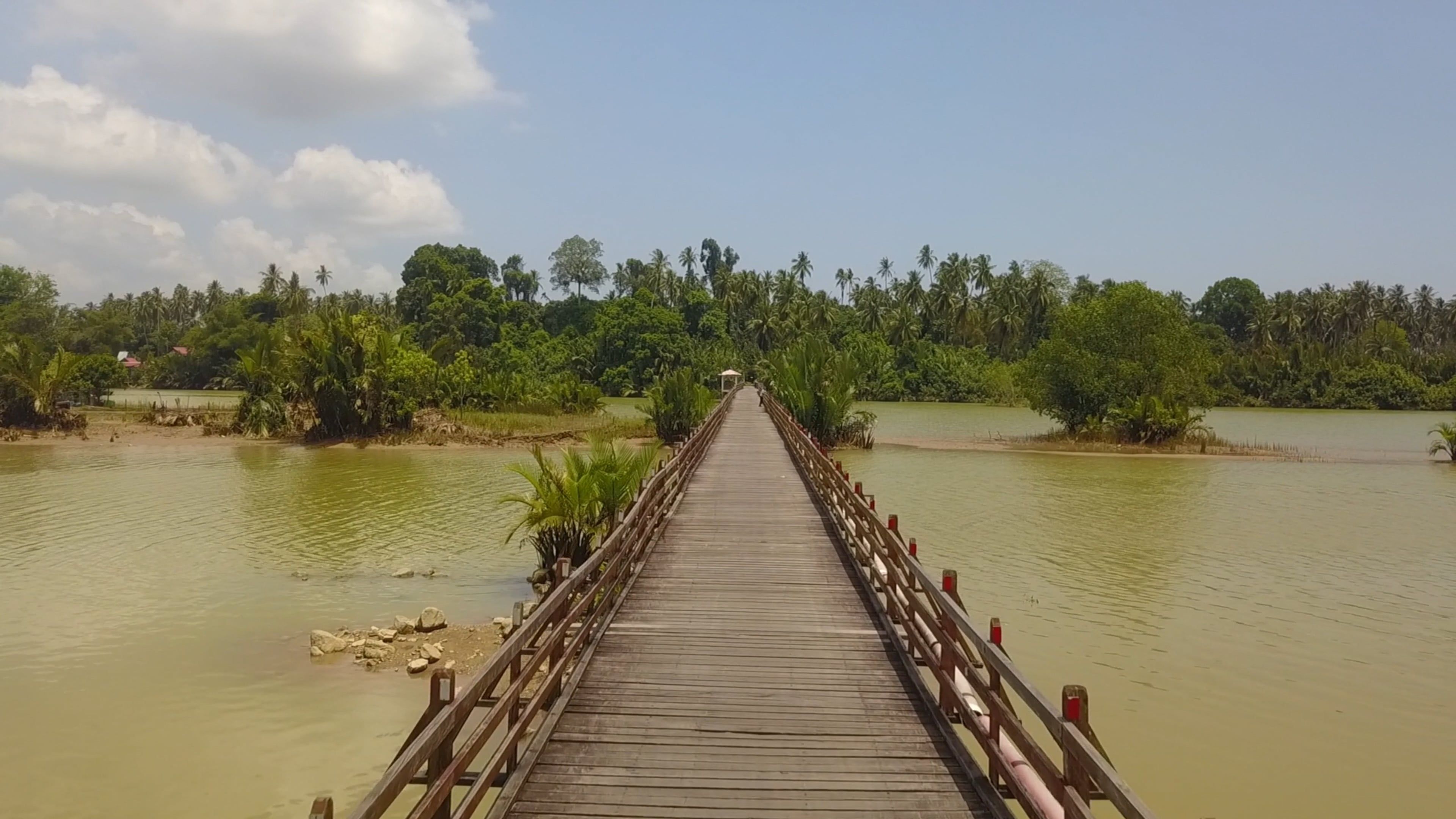 Wooden Bridge on River Free Stock Video Footage, Royalty-Free 4K & HD ...