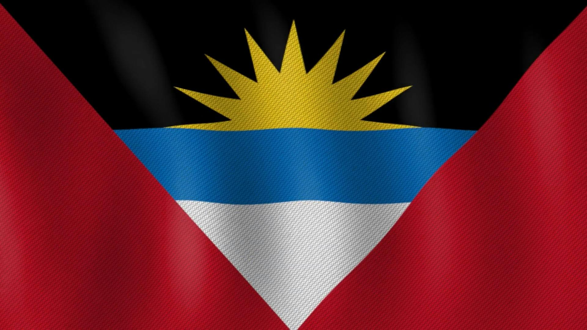 Digital Animation of the National Flag of Antigua and Barbuda Free ...