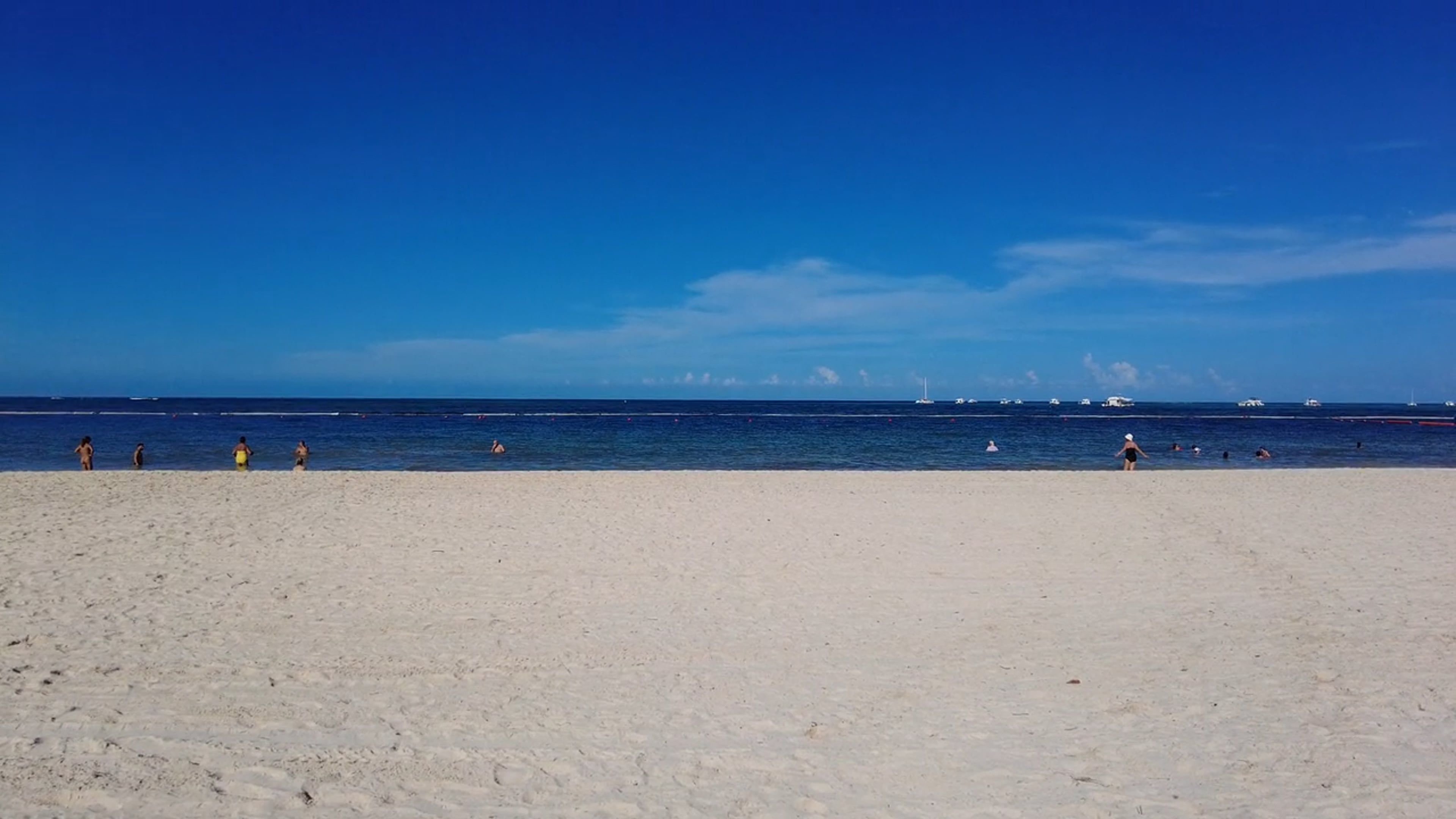People At The Beach On A Sunny Day Free Stock Video Footage, Royalty ...