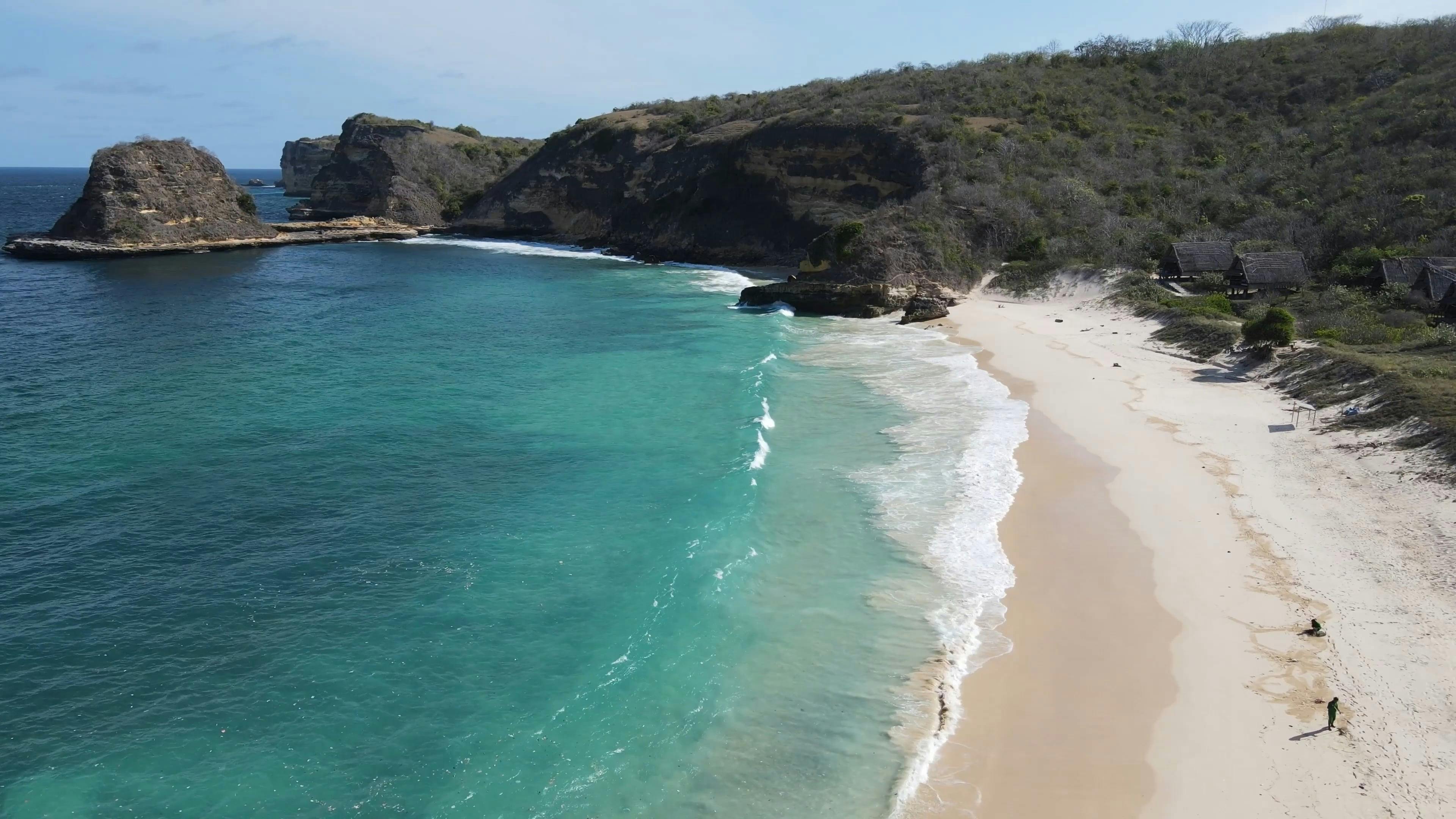 Drone Footage of Beach Free Stock Video Footage, Royalty-Free 4K & HD ...