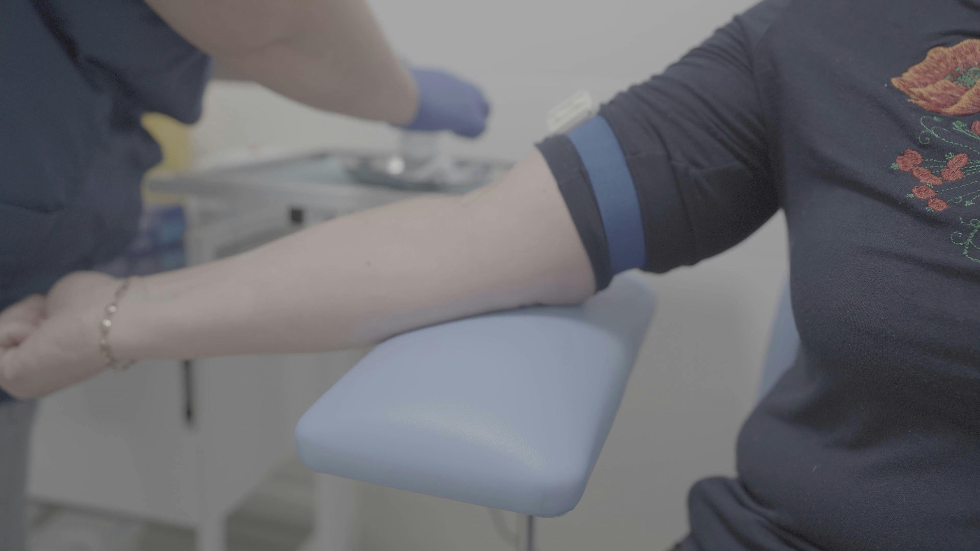 Nurse Wiping a Patient's Arm Free Stock Video Footage, Royalty-Free 4K ...