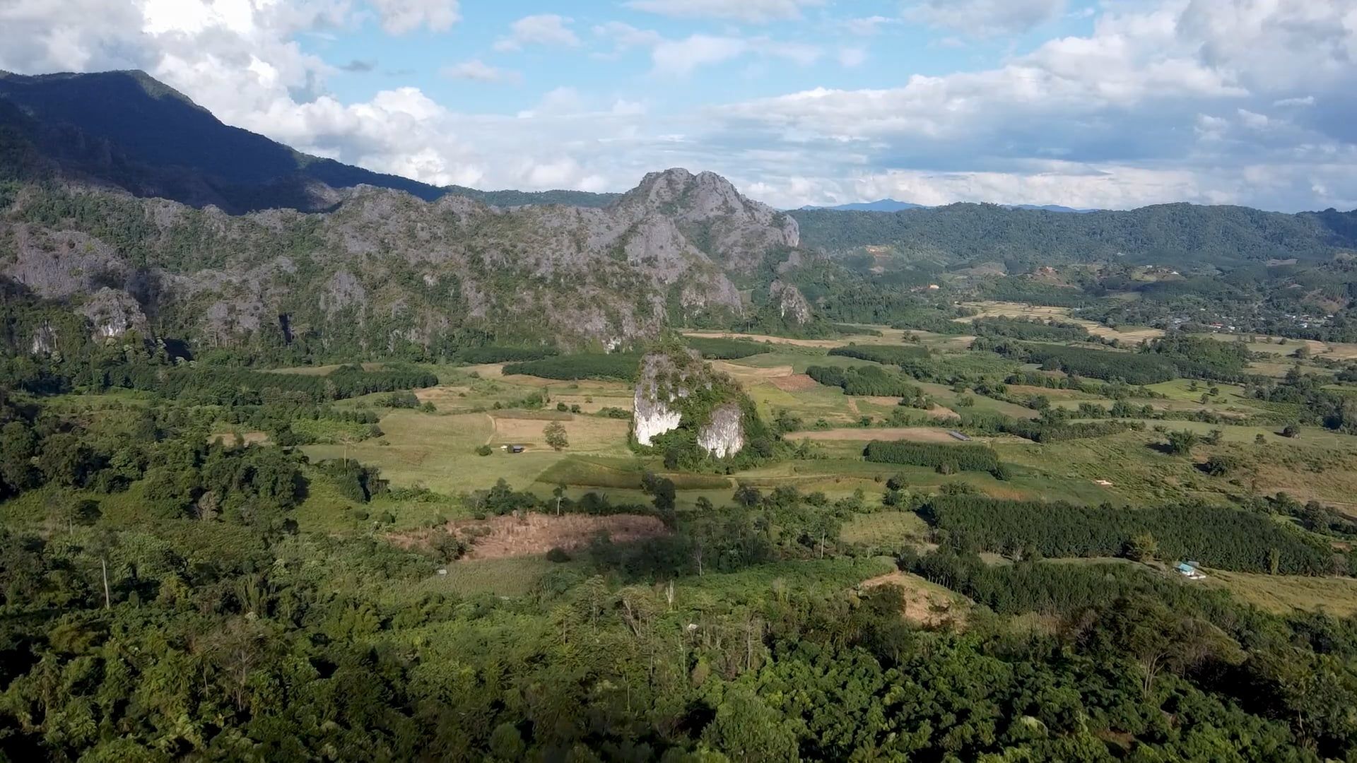 Drone Footage of Phu Langka Forest Park, Thailand Free Stock Video ...
