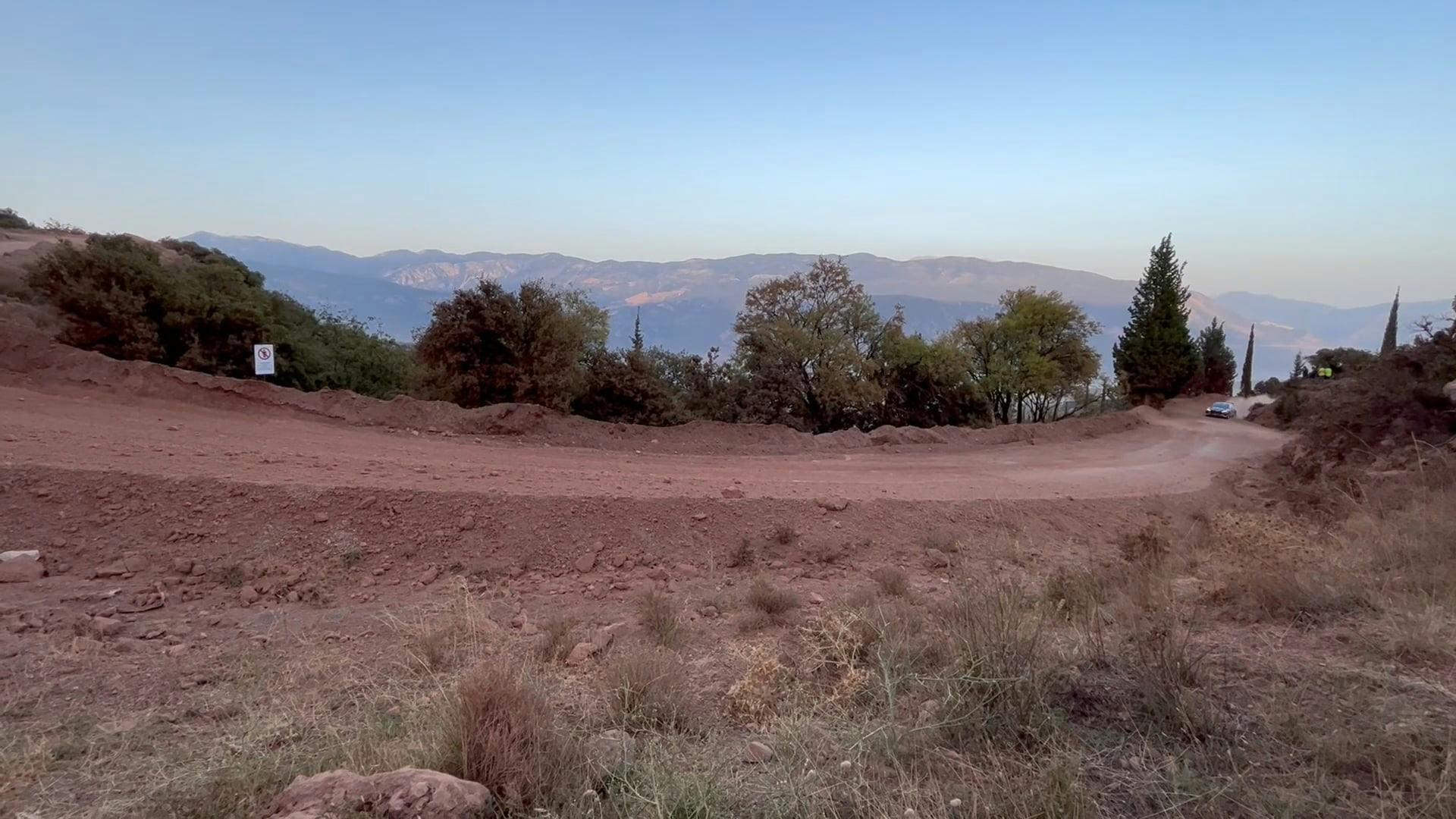 A Racing Car Leaving a Trail of Dust at a Rally Competition Free Stock ...