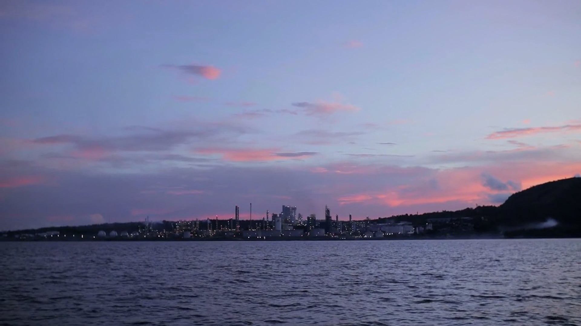 An Ocean Near the City Buildings Under the Beautiful Sky Free Stock ...
