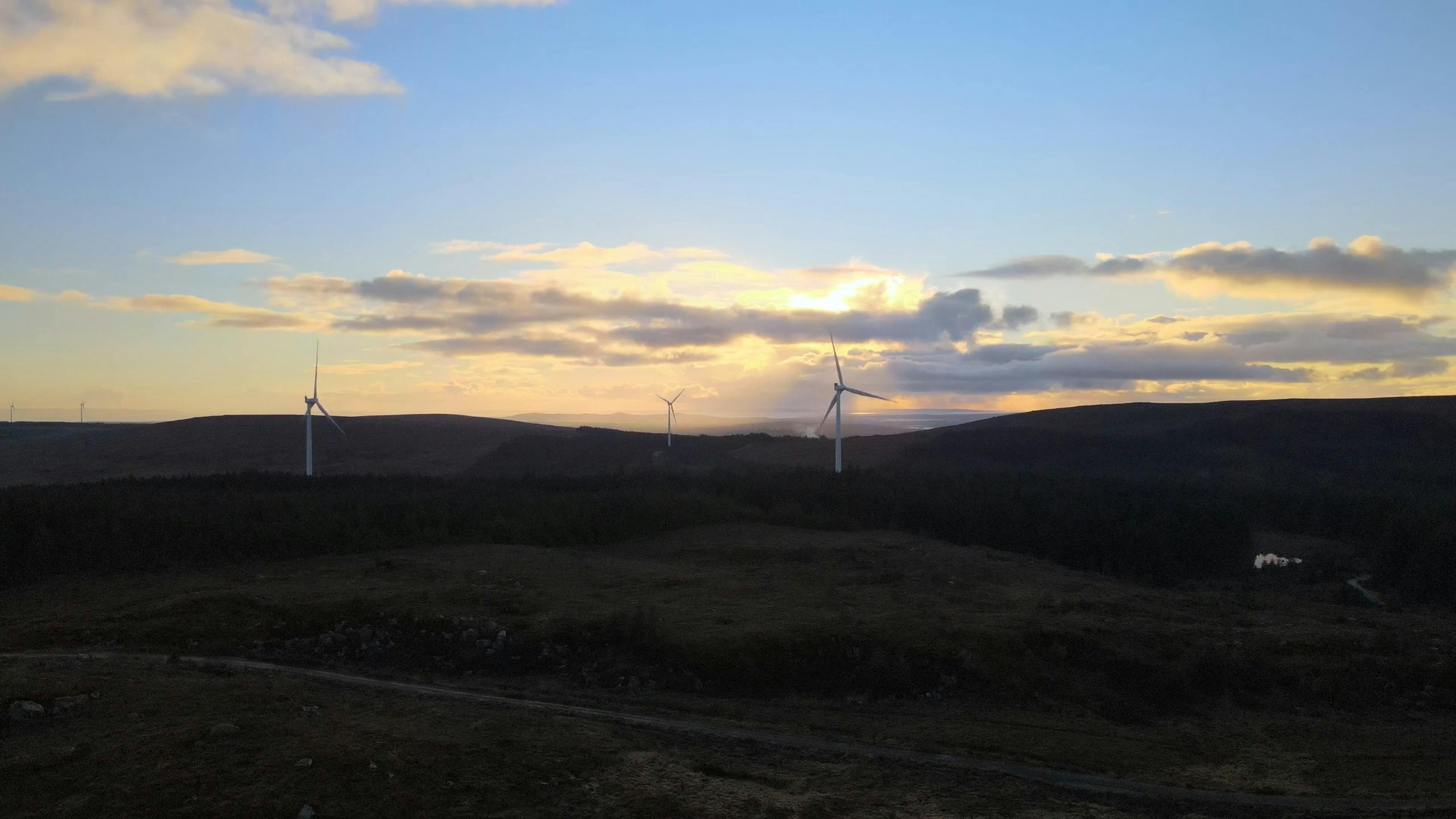 Wind Turbines Free Stock Video Footage, Royalty-Free 4K & HD Video Clip