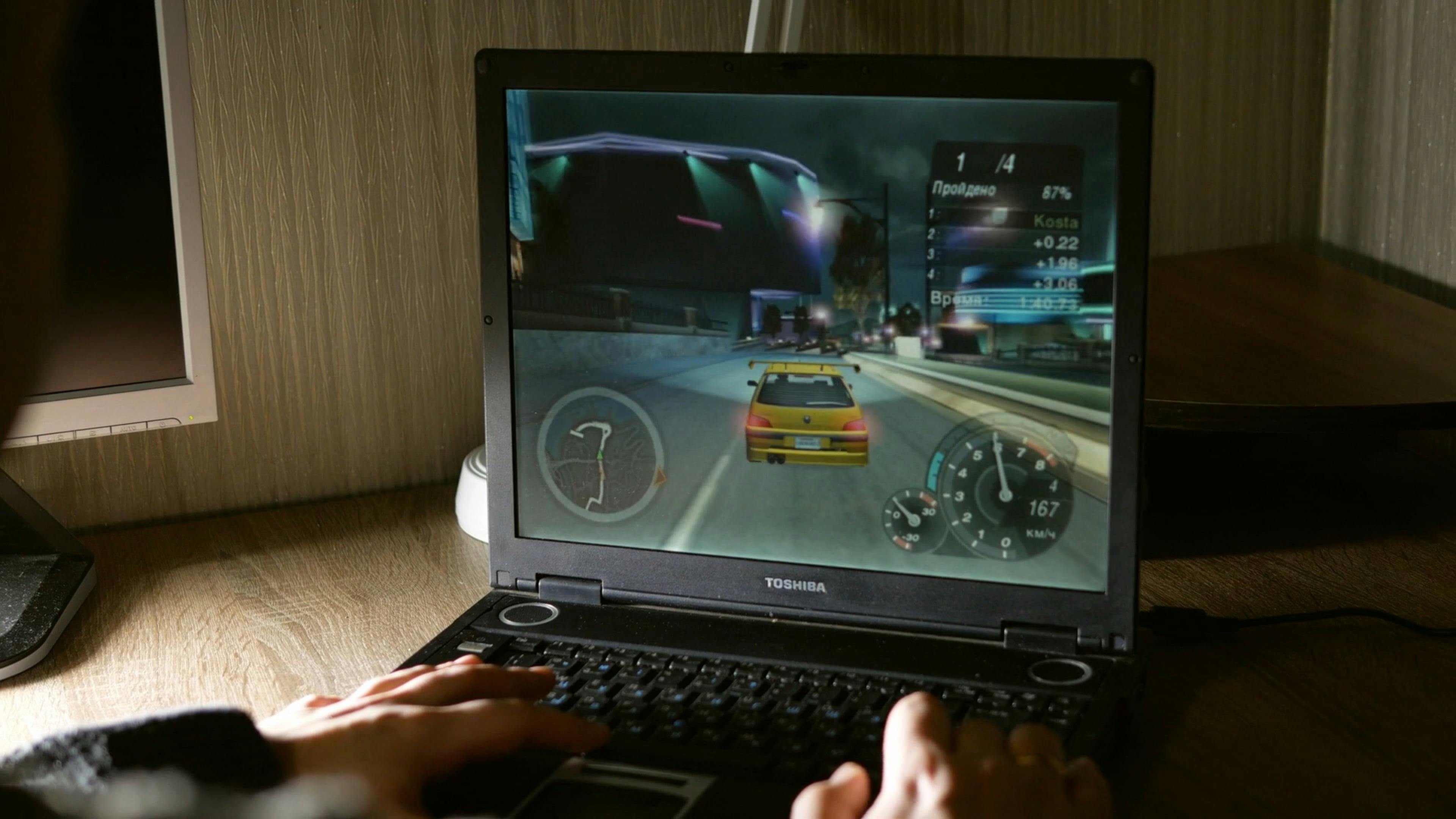 Close up of a Person Playing a Computer Game Free Stock Video Footage ...