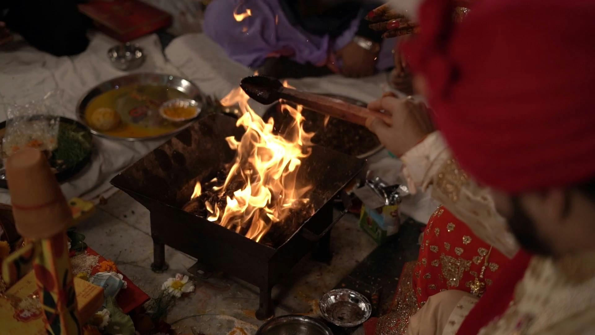 People Performing a Wedding Ritual Free Stock Video Footage, Royalty ...