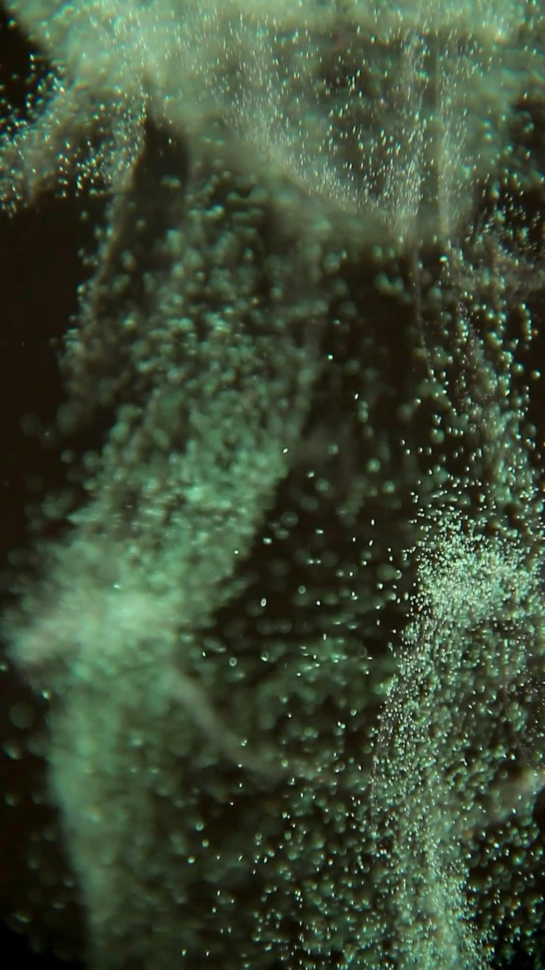Ink Particles Flowing Underwater in Slow Motion Free Stock Video ...