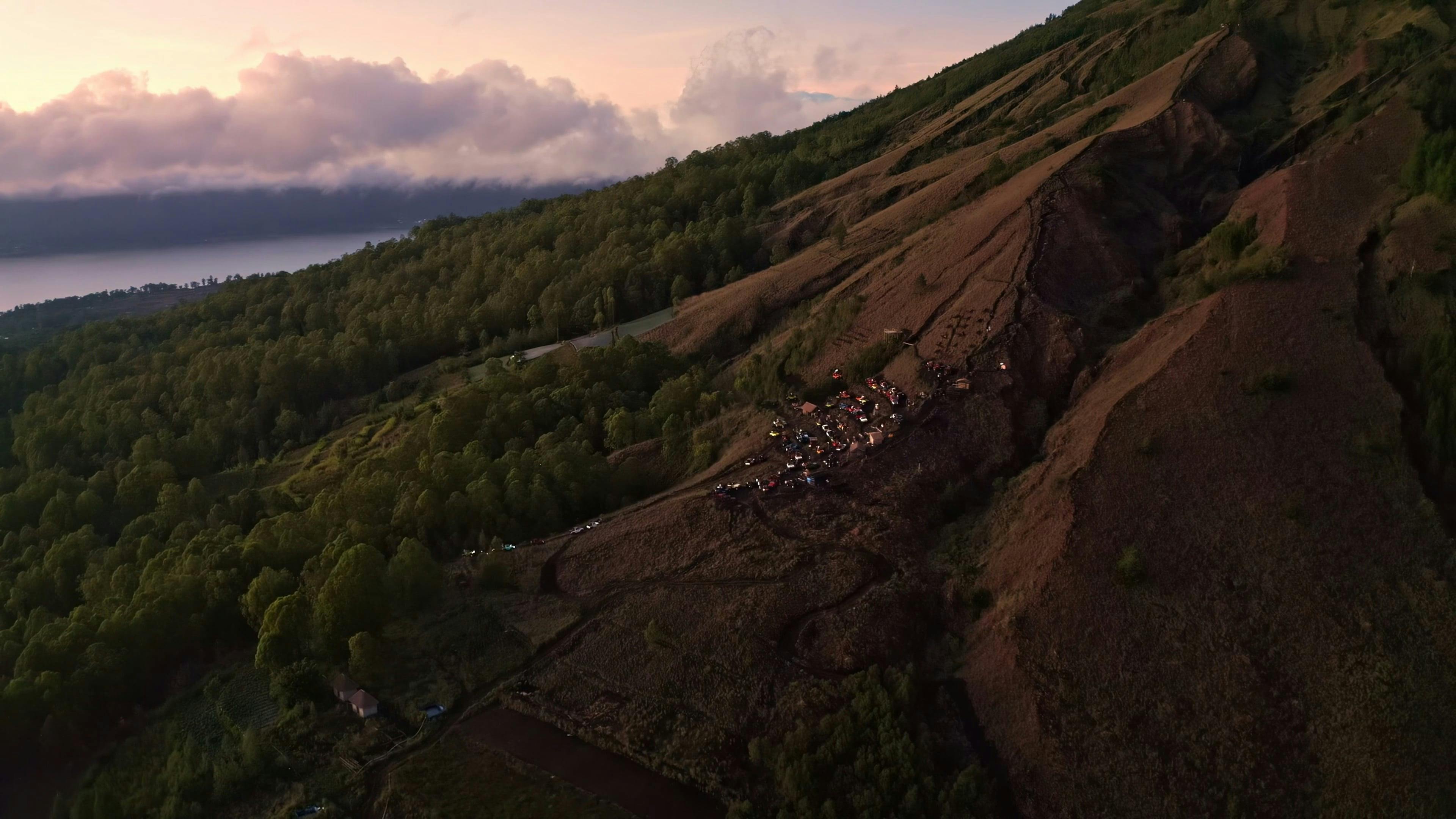 Aerial Footage Of The Mountains Peak Free Stock Video Footage, Royalty ...