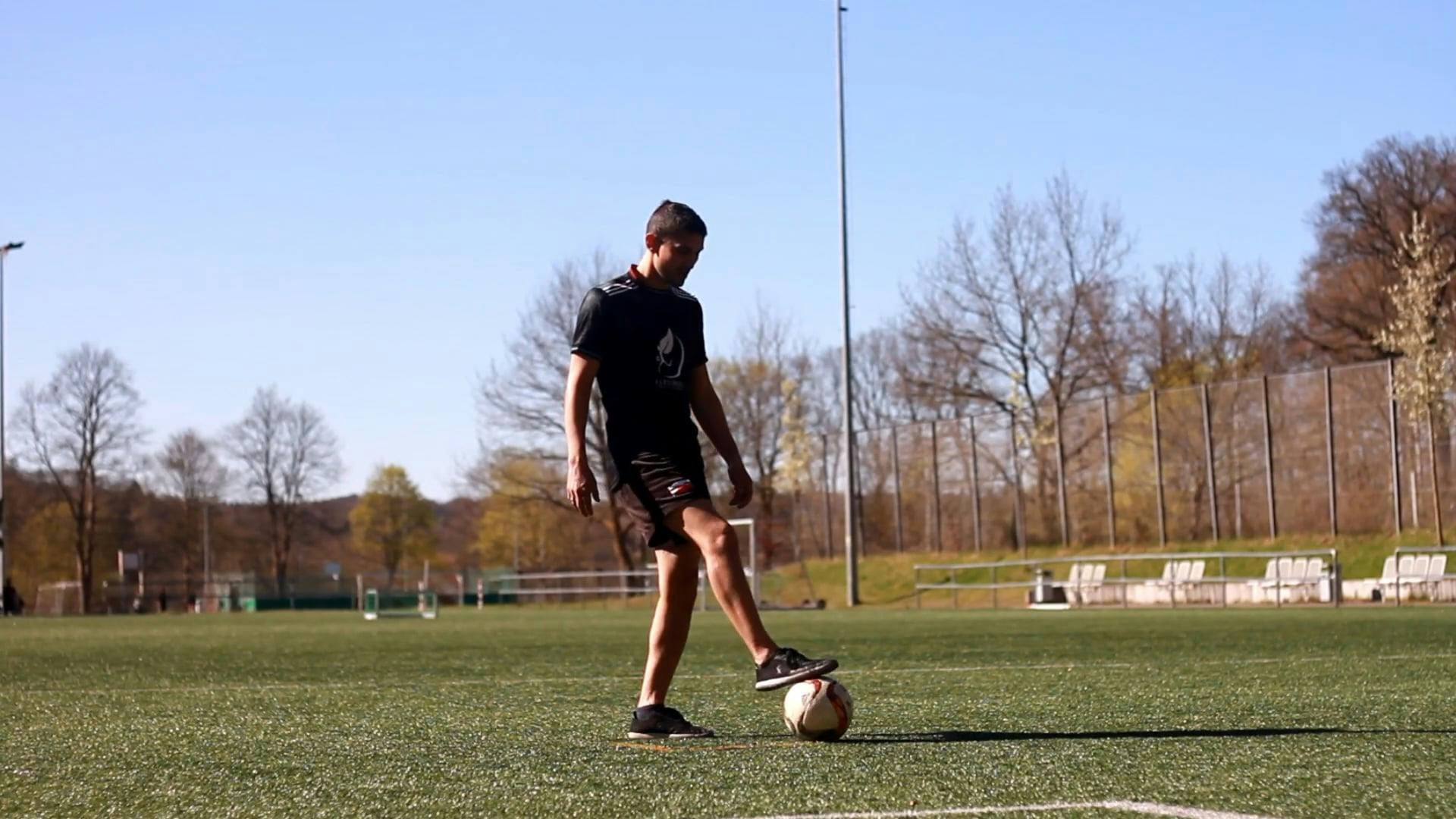 Man Playing Football Alone Free Stock Video Footage, Royalty-Free 4K ...